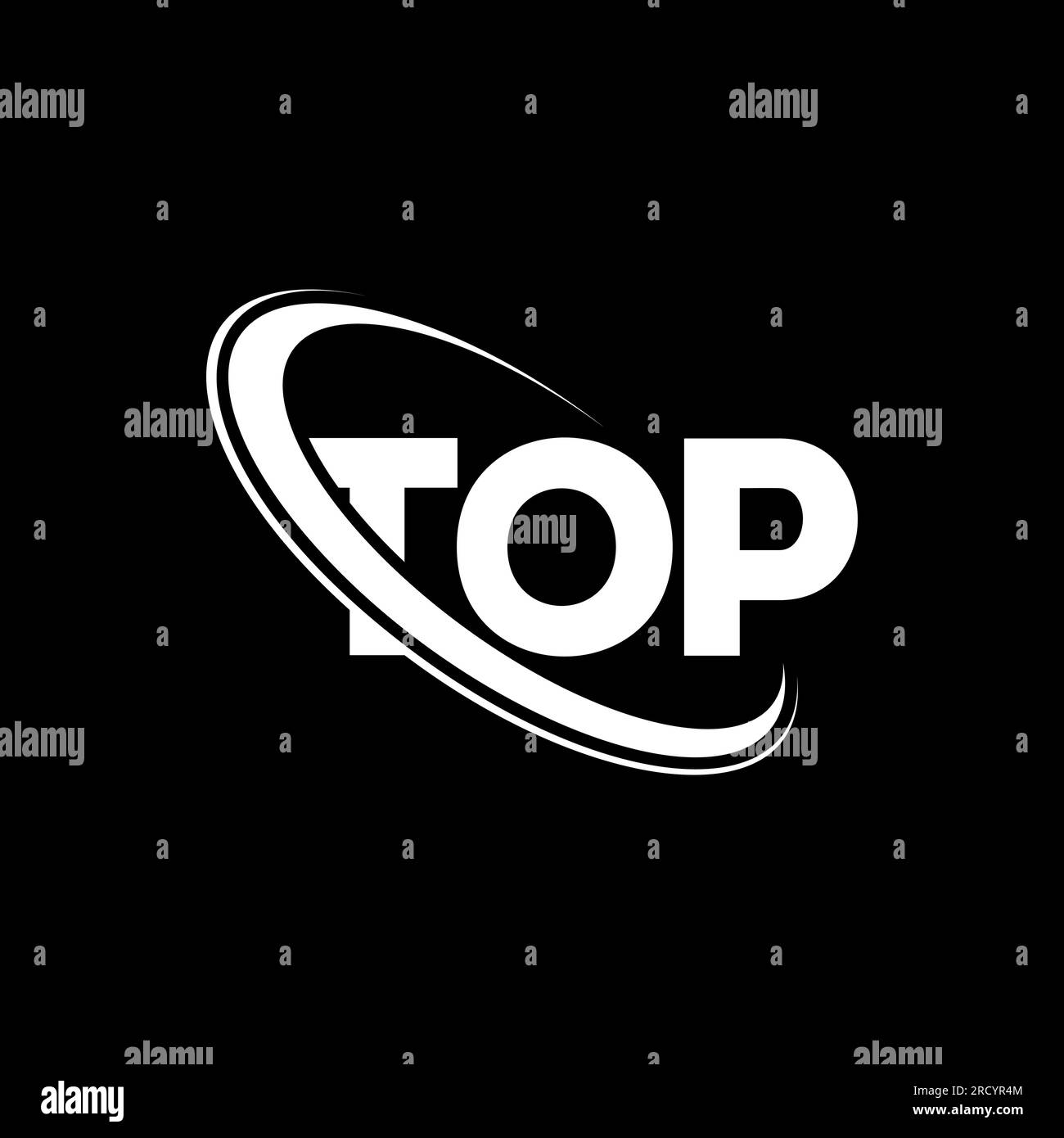 TOP logo. TOP letter. TOP letter logo design. Initials TOP logo linked ...