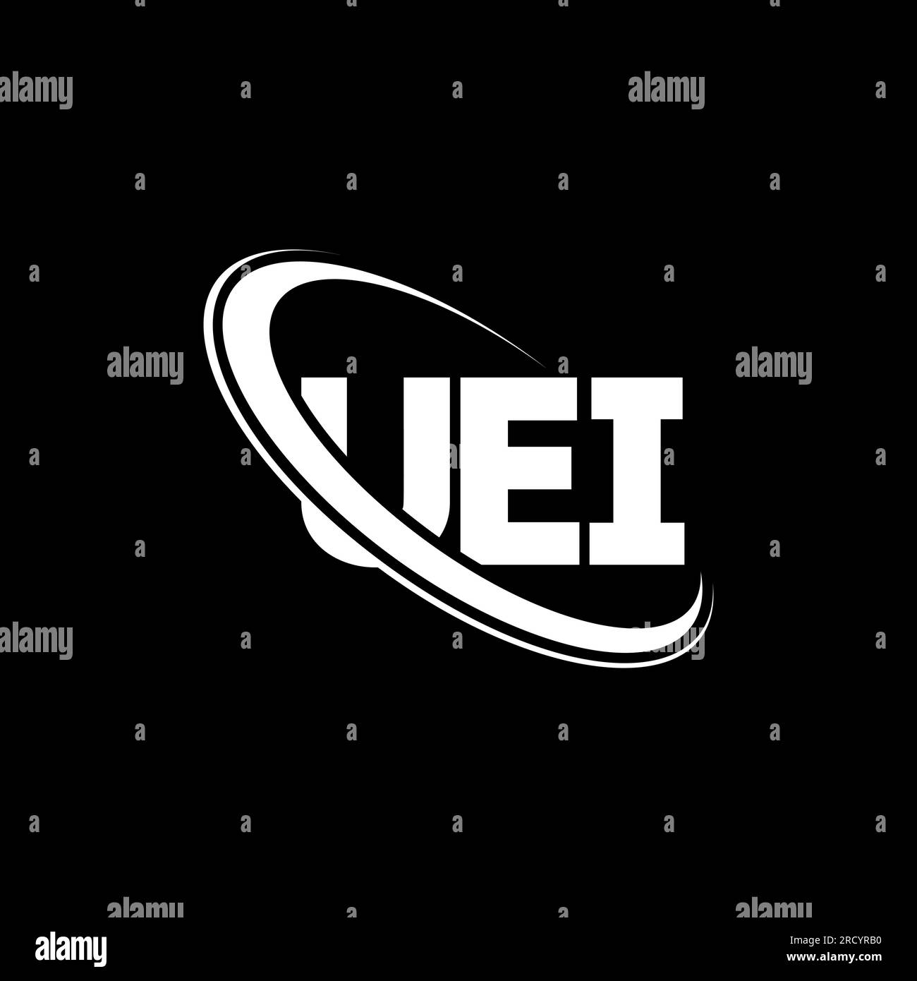 Uei logo design hi-res stock photography and images - Alamy