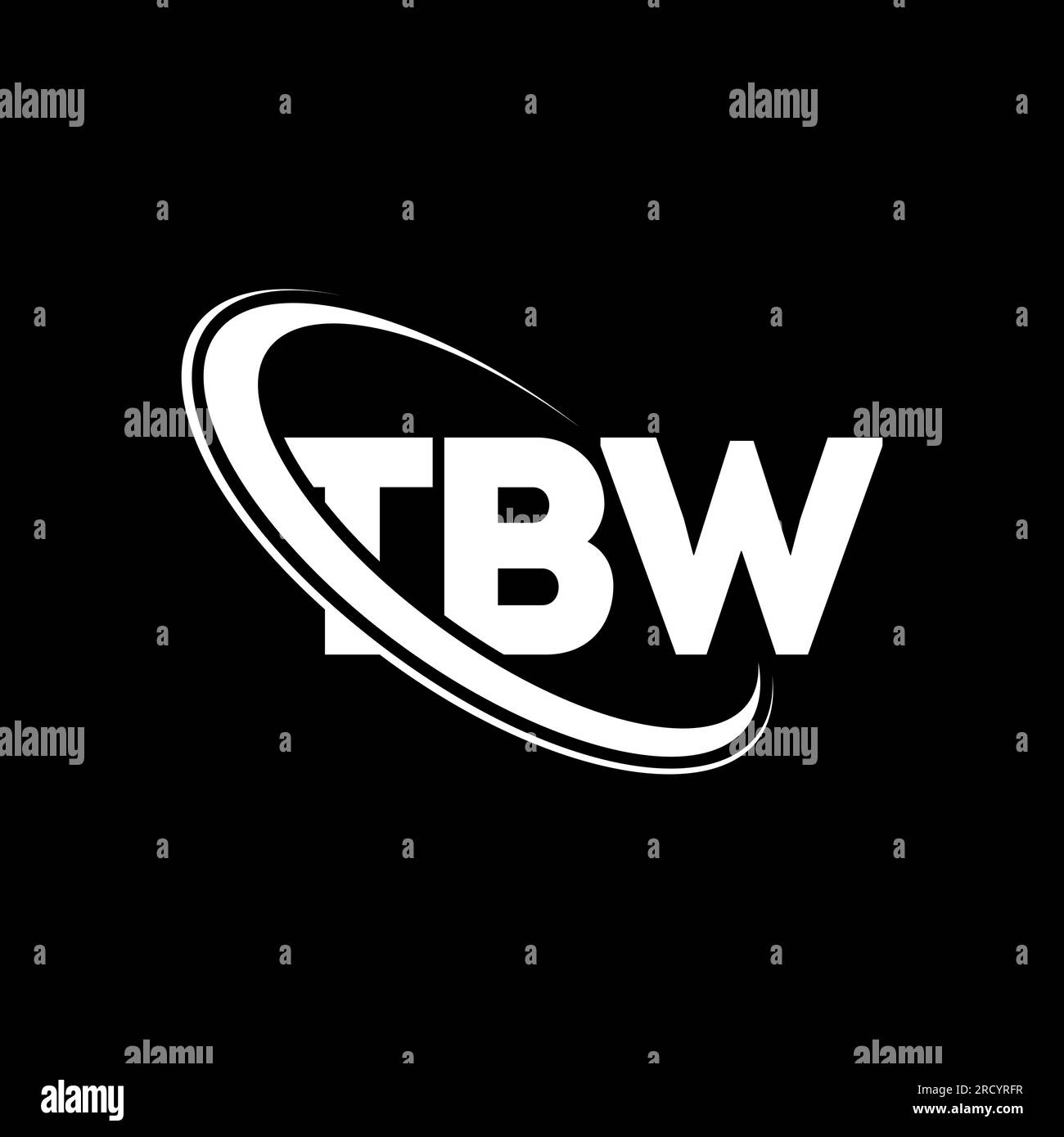 TBW logo. TBW letter. TBW letter logo design. Initials TBW logo linked ...