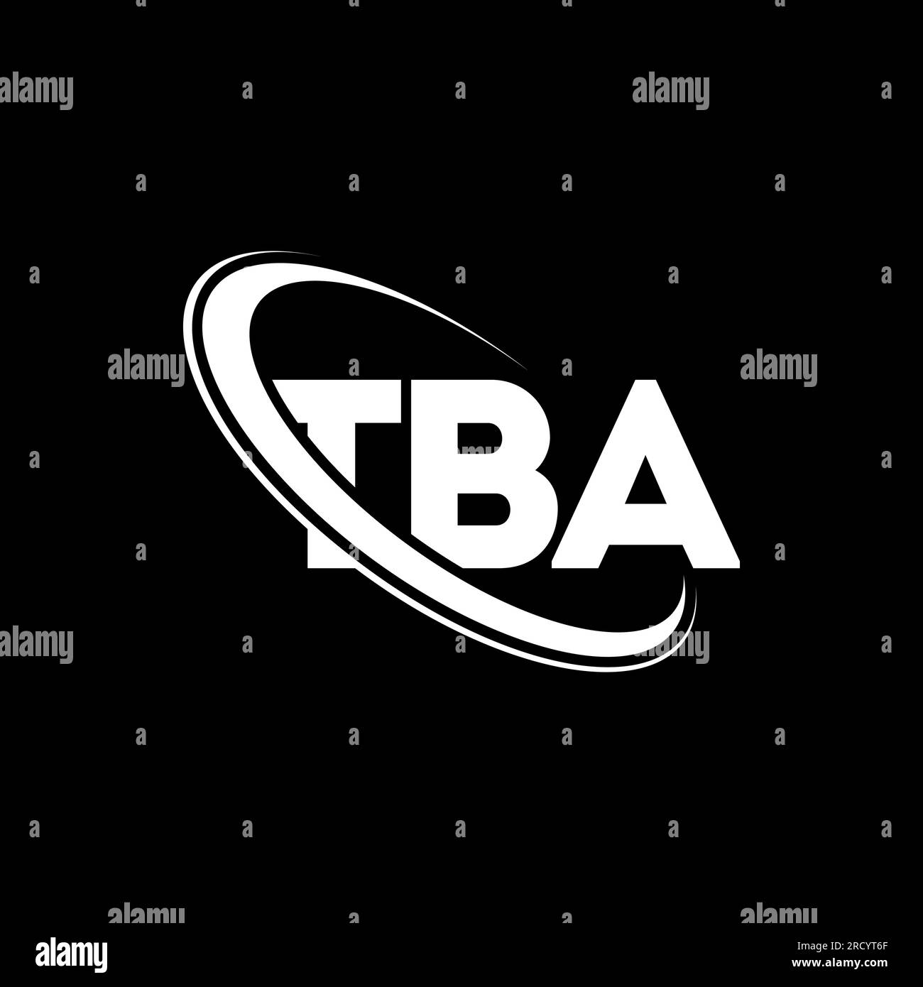 Tba logo design hi-res stock photography and images - Alamy