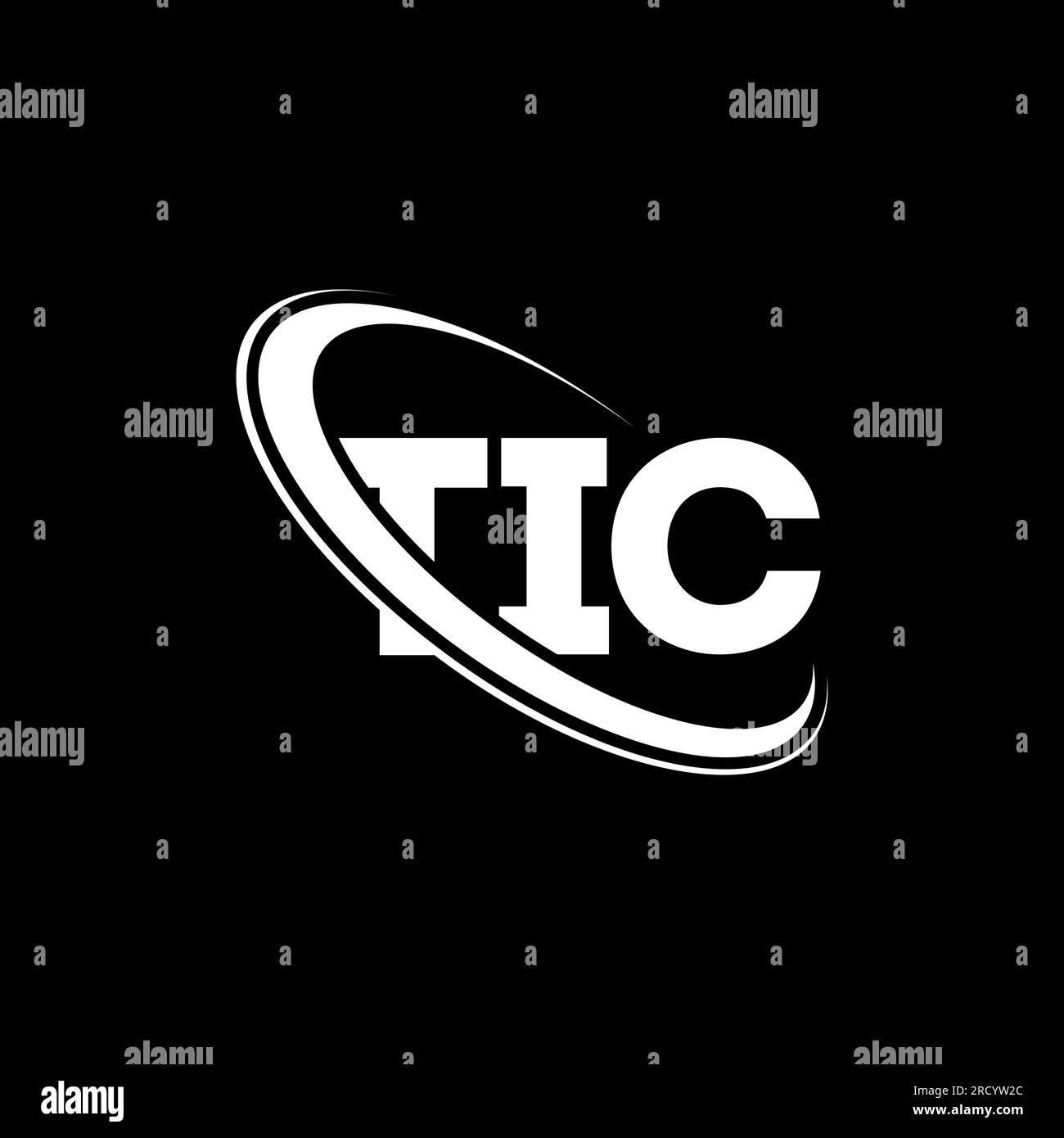 TIC logo. TIC letter. TIC letter logo design. Initials TIC logo linked ...