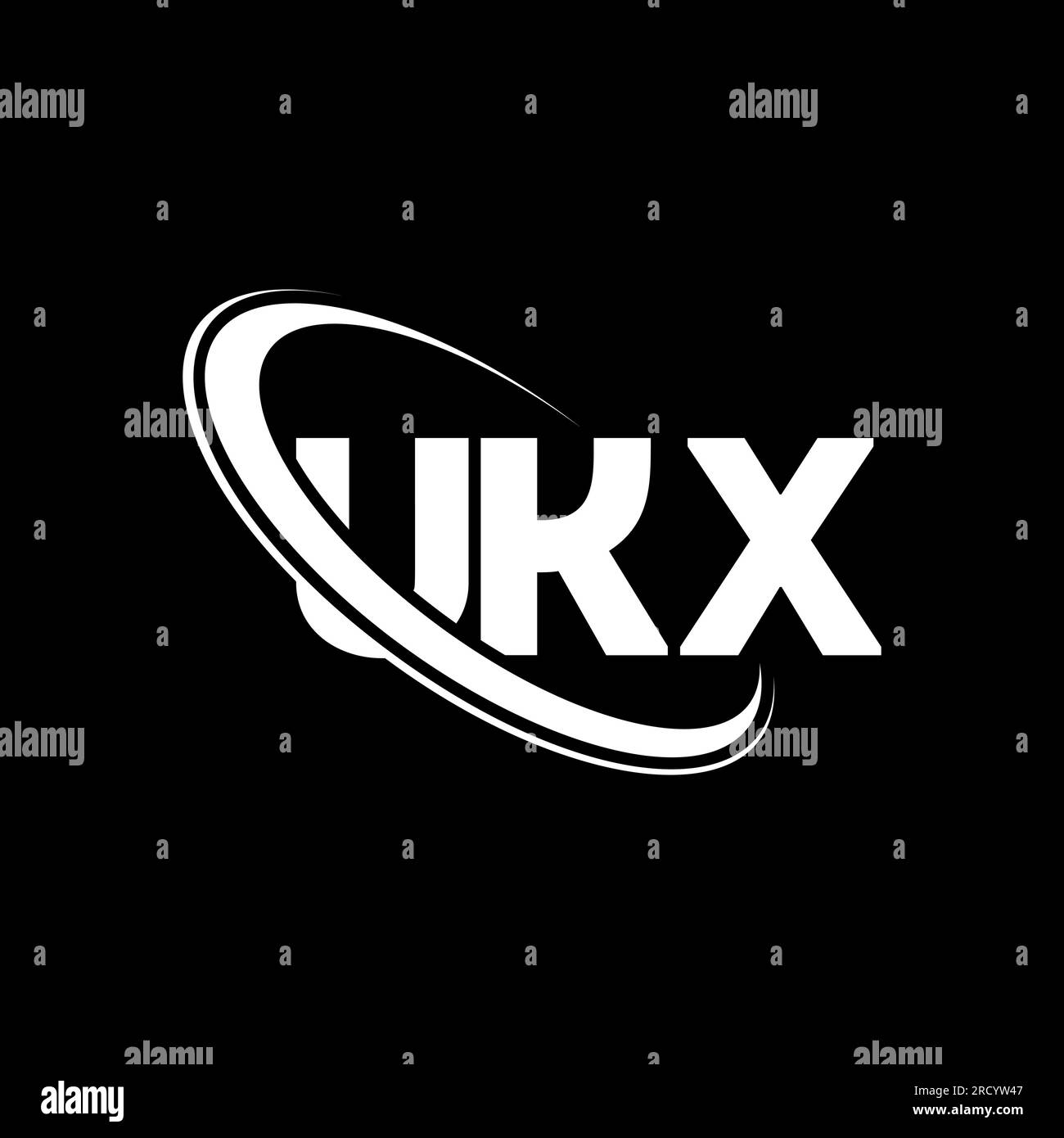 Ukx technology logo Stock Vector Images - Alamy