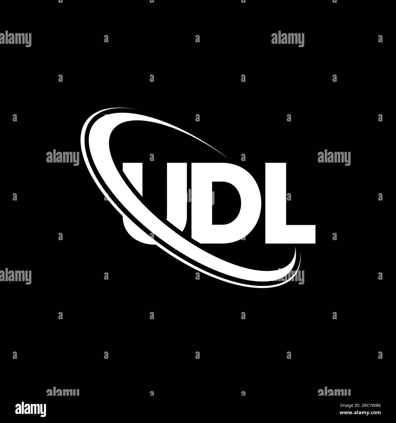 Udl logo design hi-res stock photography and images - Alamy
