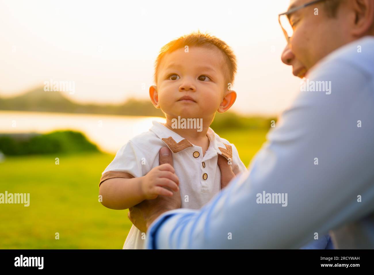 Family enjoying with outdoor activities travel trip on vacation Stock ...