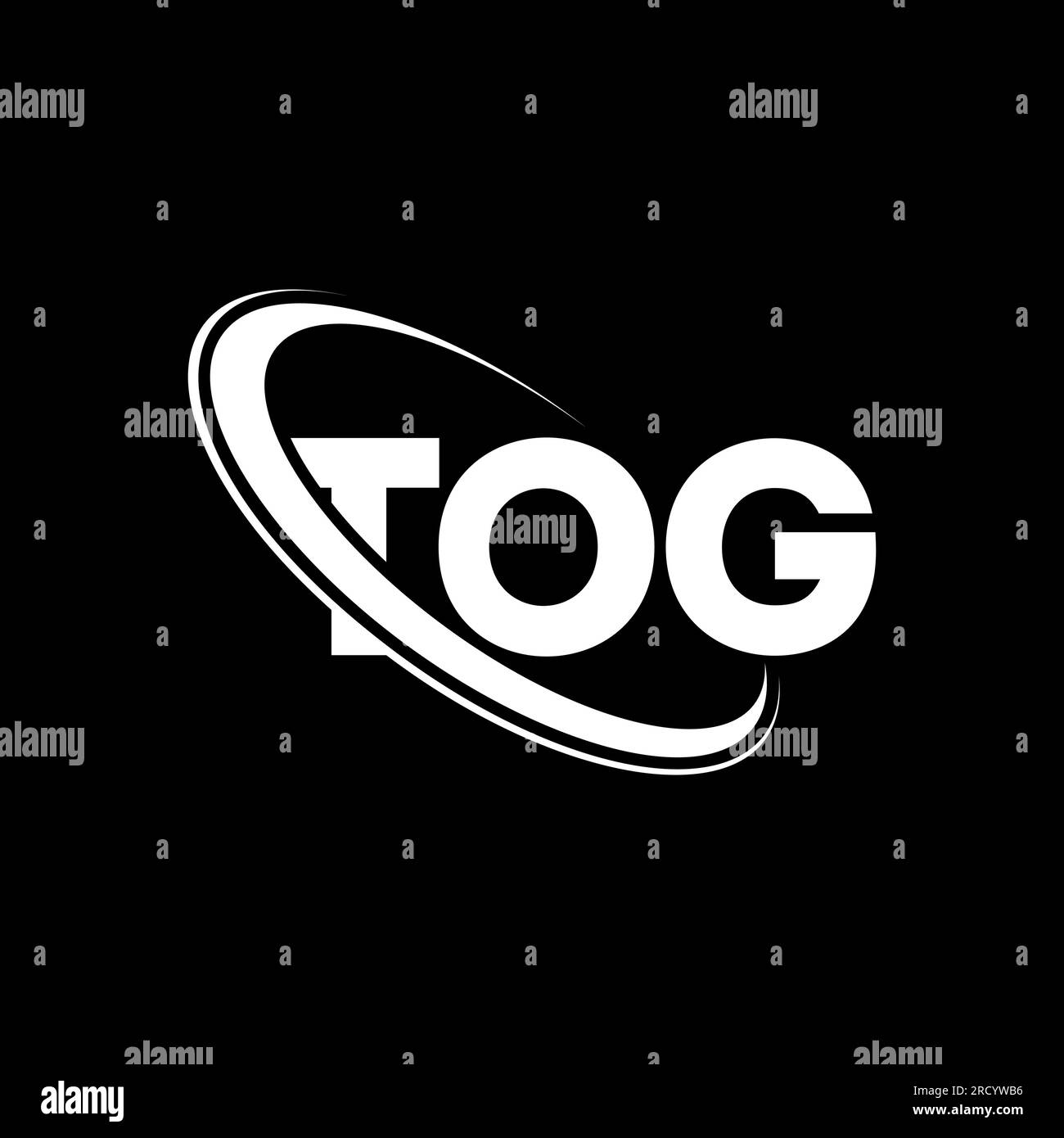 TOG logo. TOG letter. TOG letter logo design. Initials TOG logo linked ...