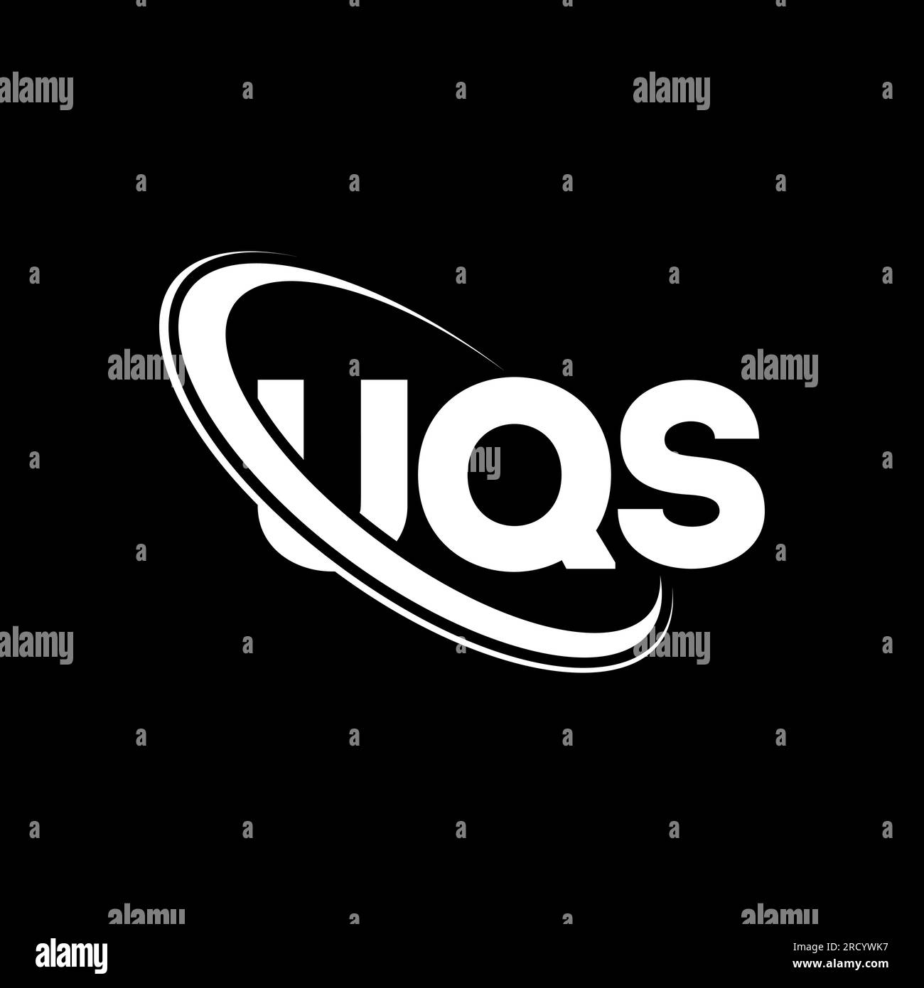 UQS logo. UQS letter. UQS letter logo design. Initials UQS logo linked ...