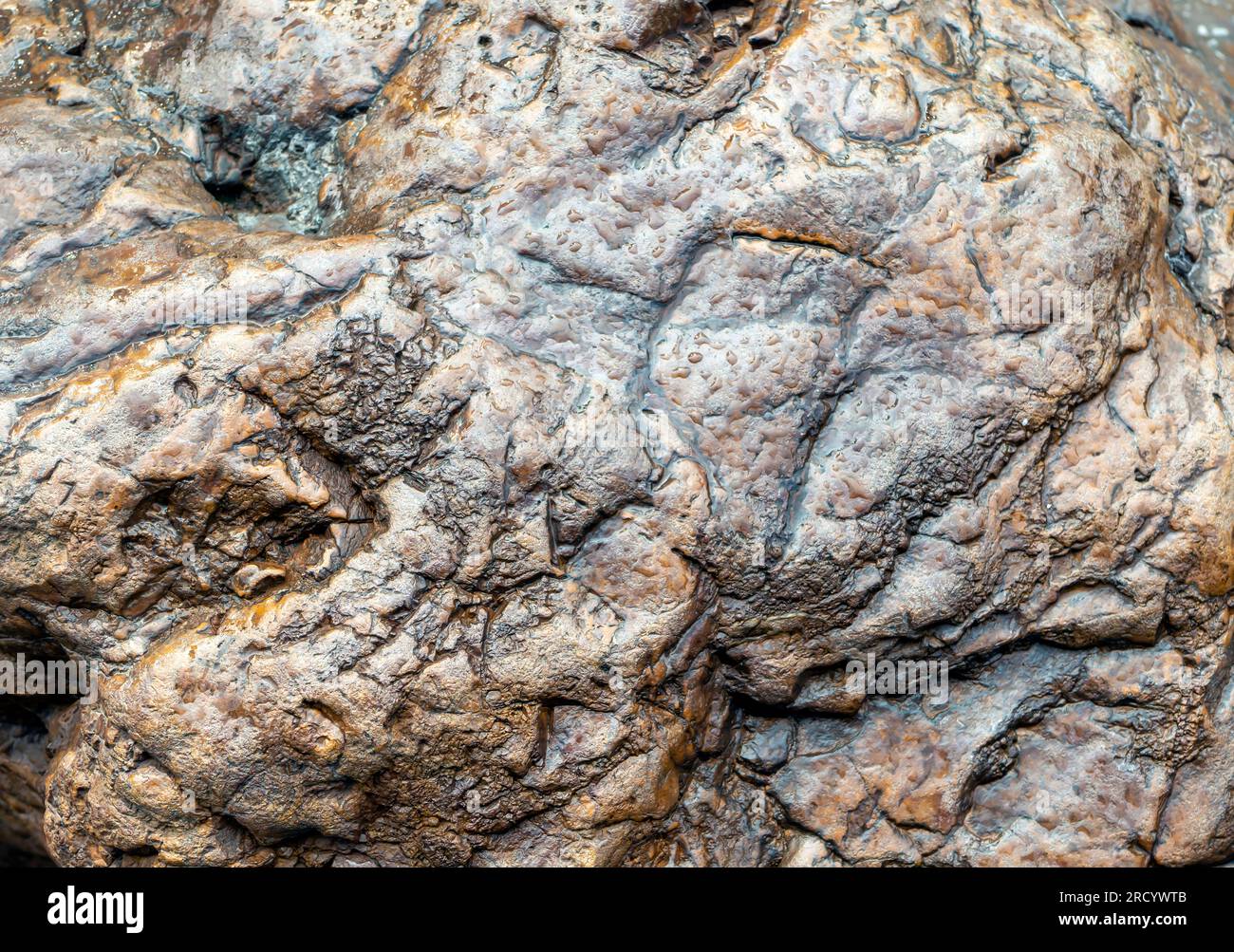 Volcanic stone background, rock surface wallpaper backdrop with rough ...