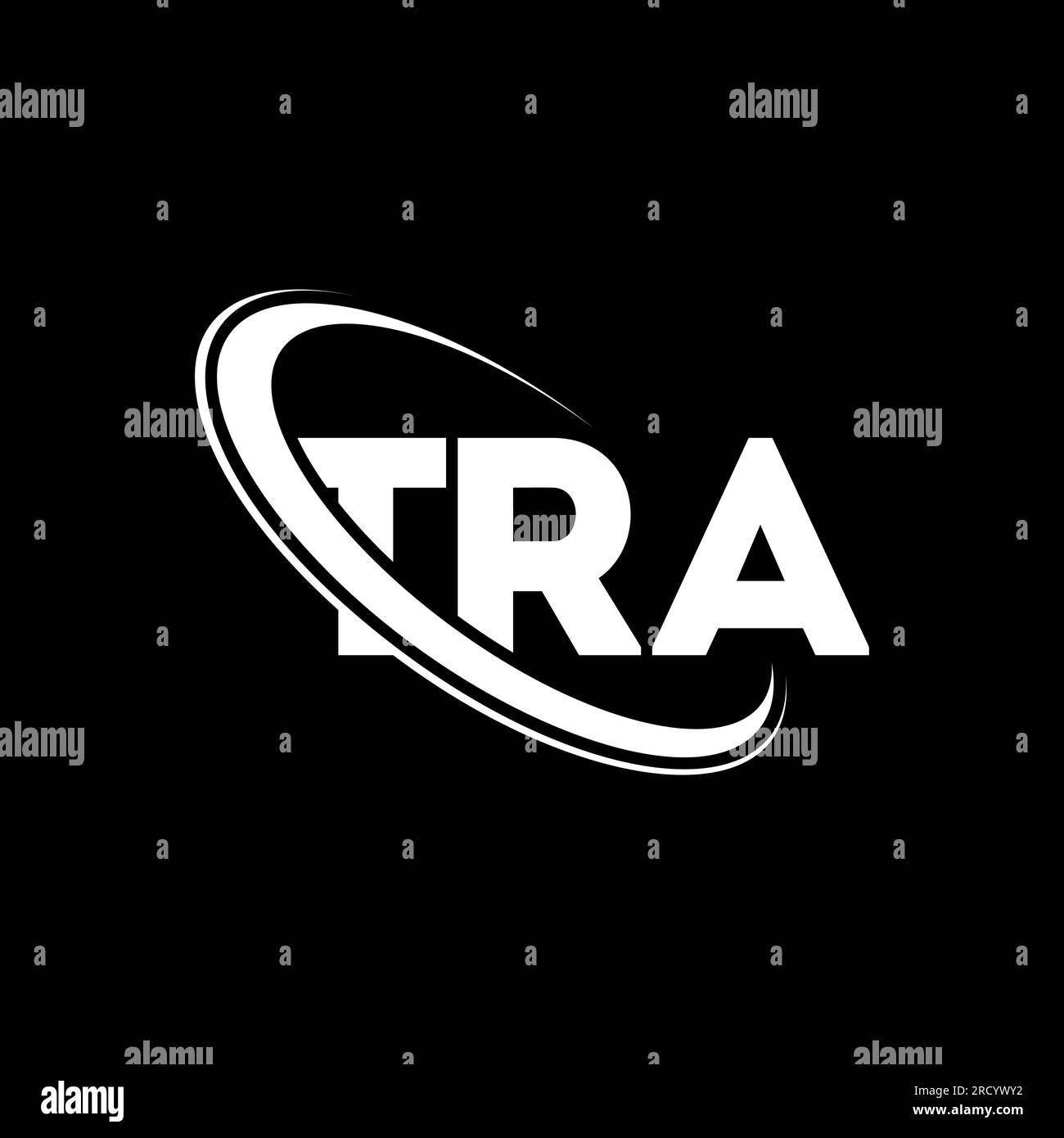 TRA logo. TRA letter. TRA letter logo design. Initials TRA logo linked ...