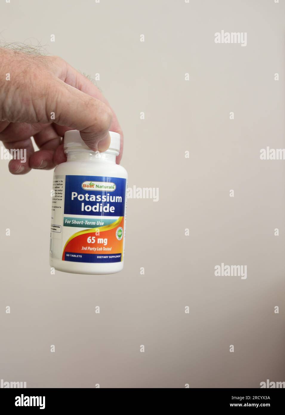 Potassium iodide hi-res stock photography and images - Alamy