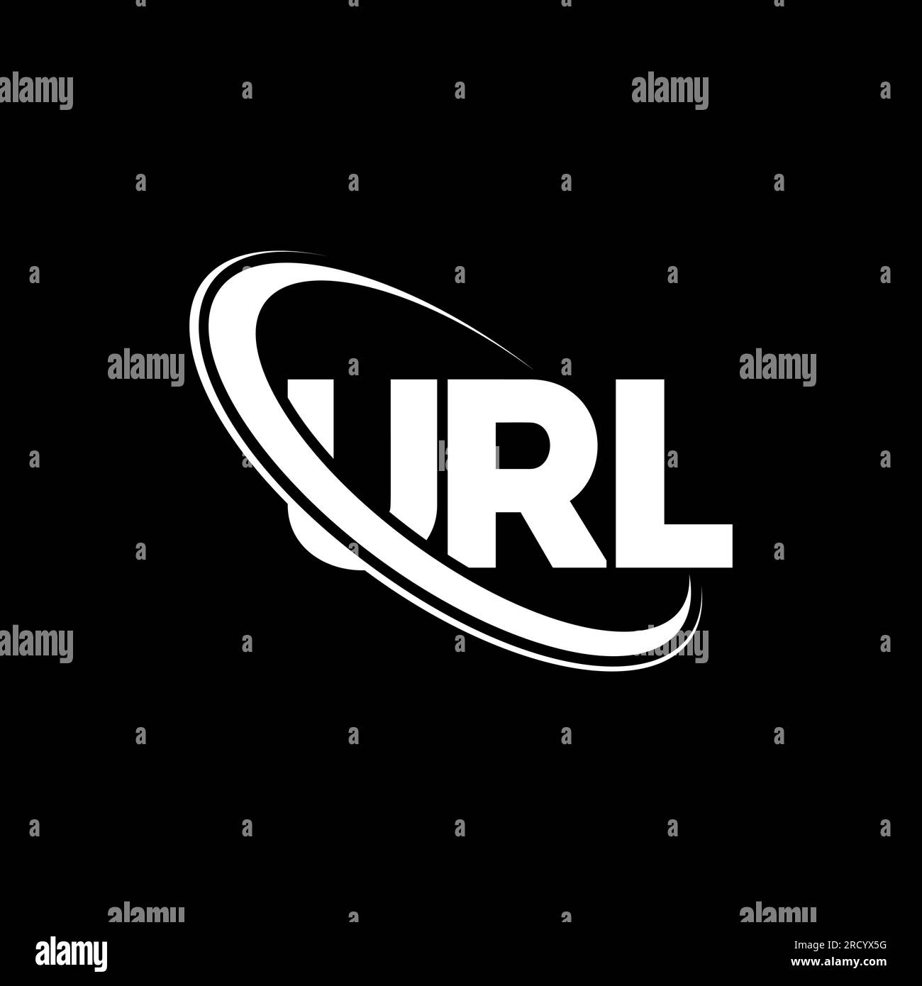 URL logo. URL letter. URL letter logo design. Initials URL logo linked ...