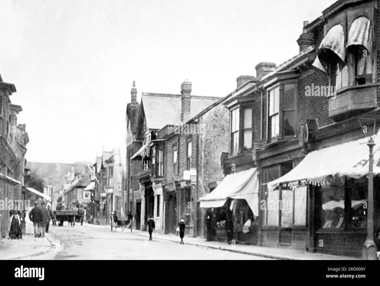 Cosham high street Black and White Stock Photos & Images - Alamy
