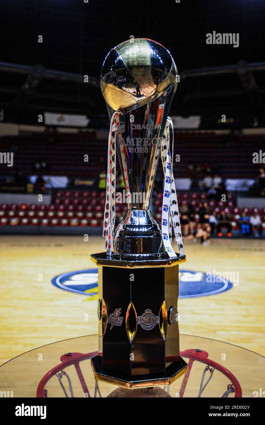 CIBACOPA basketball cup champion trophy. Basketball Circuit of the ...