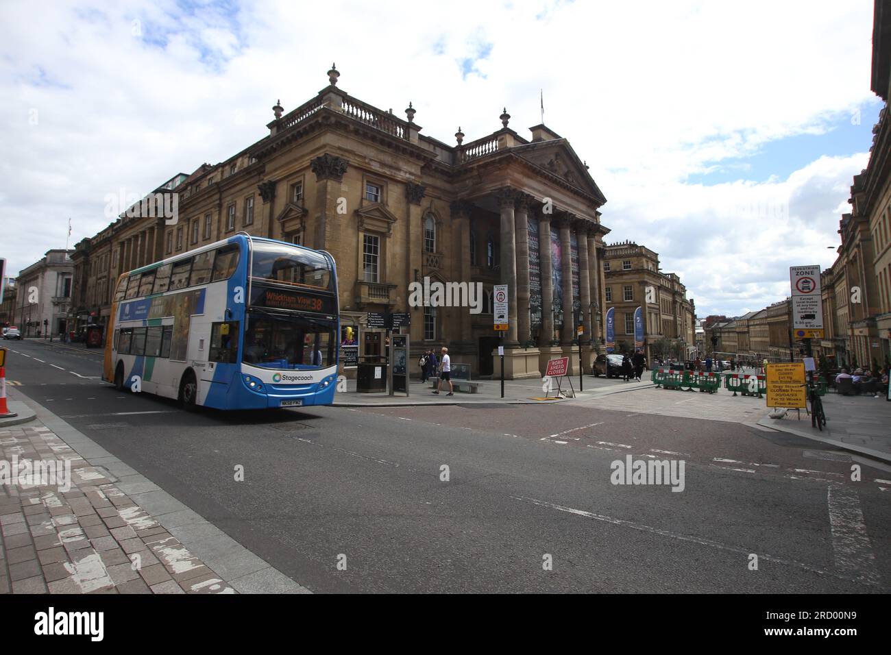 Newcastle, UK. 17th July, 2023. The Clean Air Zone (CAZ), which will ...