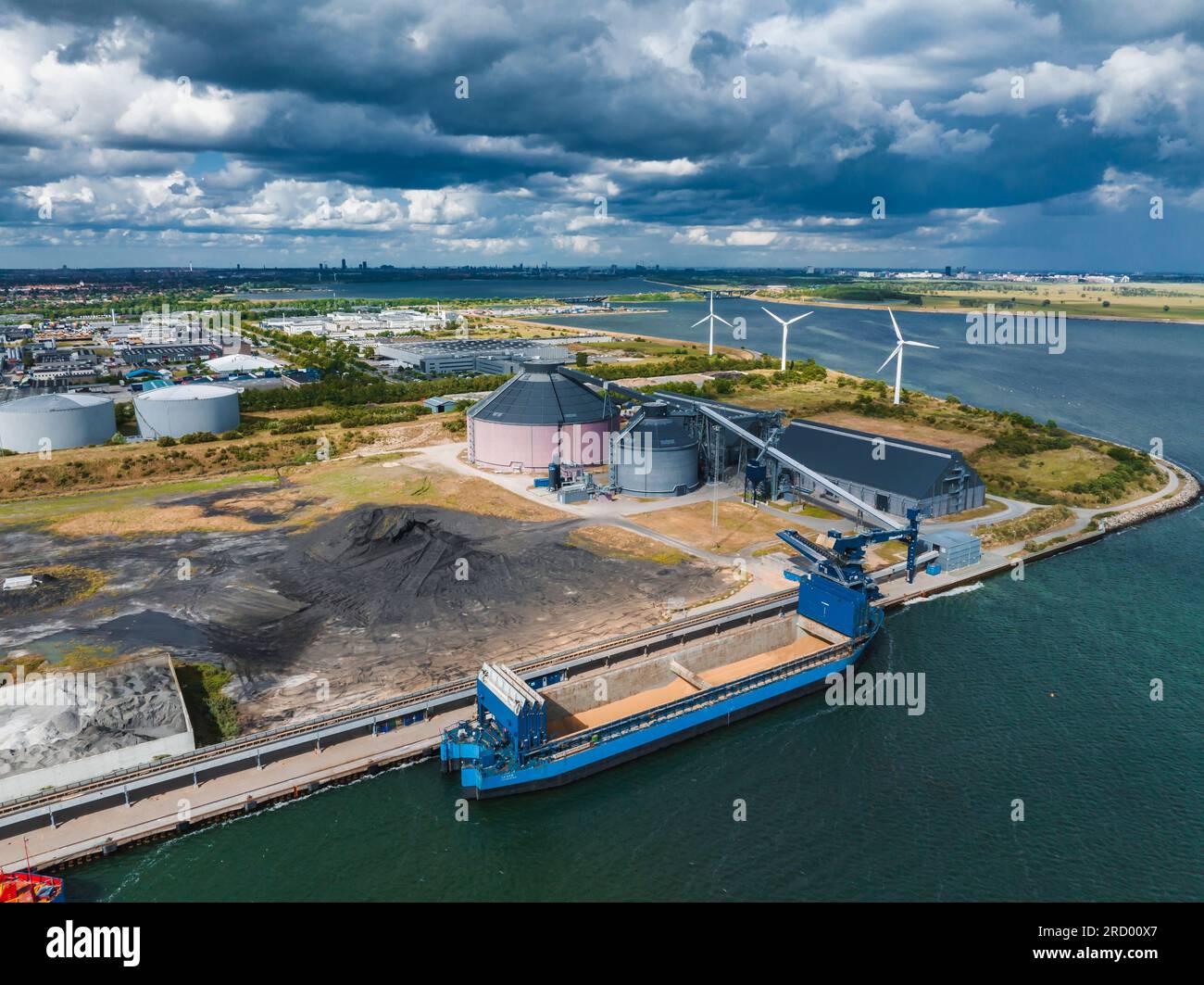 Coal factory in Copenhagen, Denmark Stock Photo - Alamy