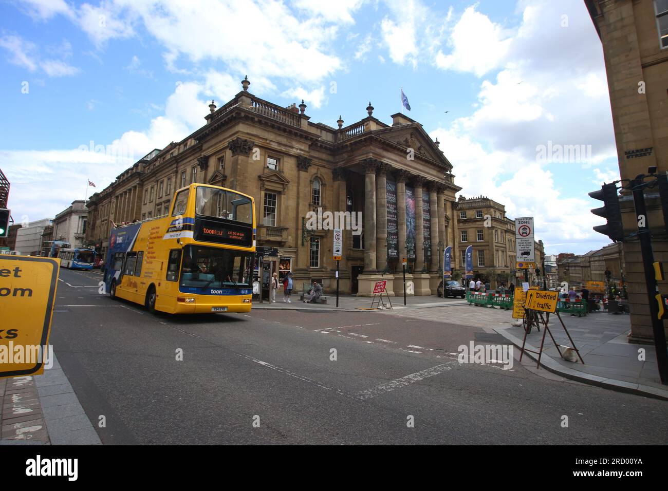 Newcastle, UK. 17th July, 2023. The Clean Air Zone (CAZ), which will ...
