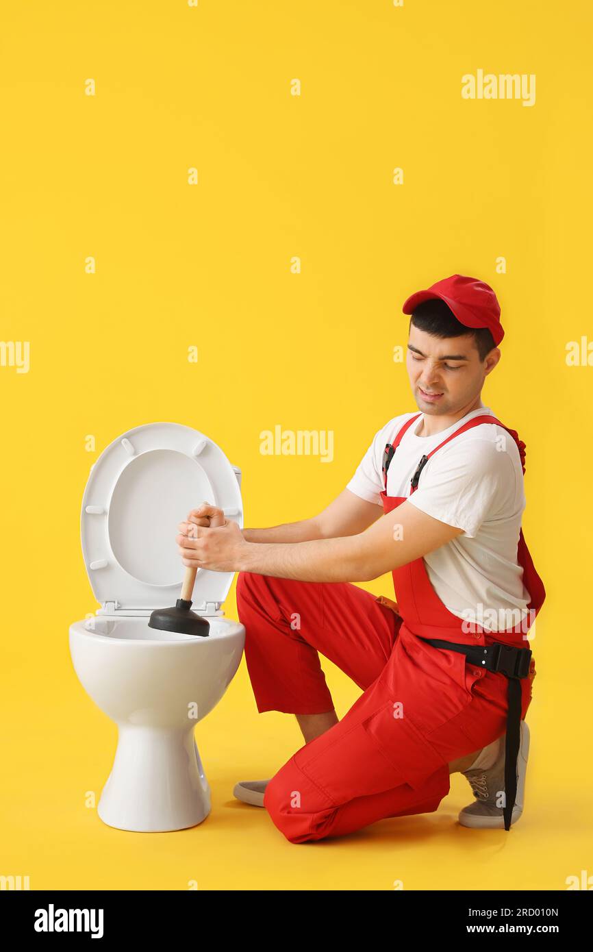 Plunger humour hi-res stock photography and images - Alamy