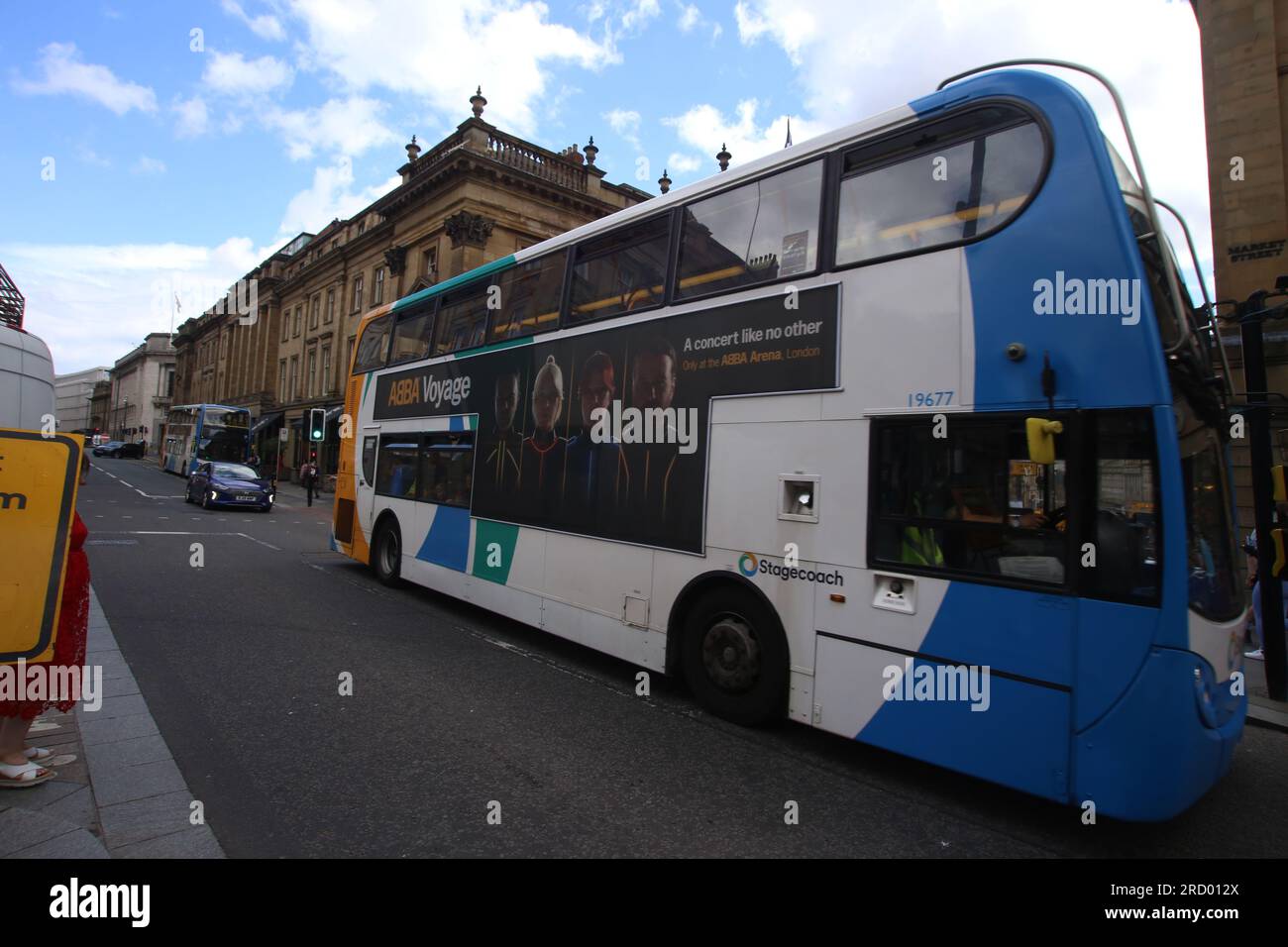 Newcastle, UK. 17th July, 2023. The Clean Air Zone (CAZ), which will ...