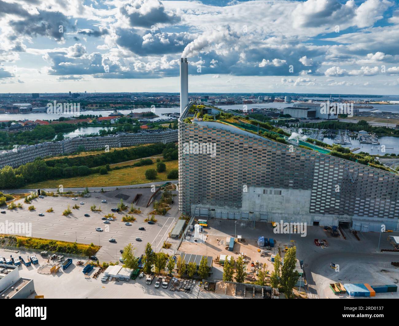 Aarhus industrial chimney hi-res stock photography and images - Alamy