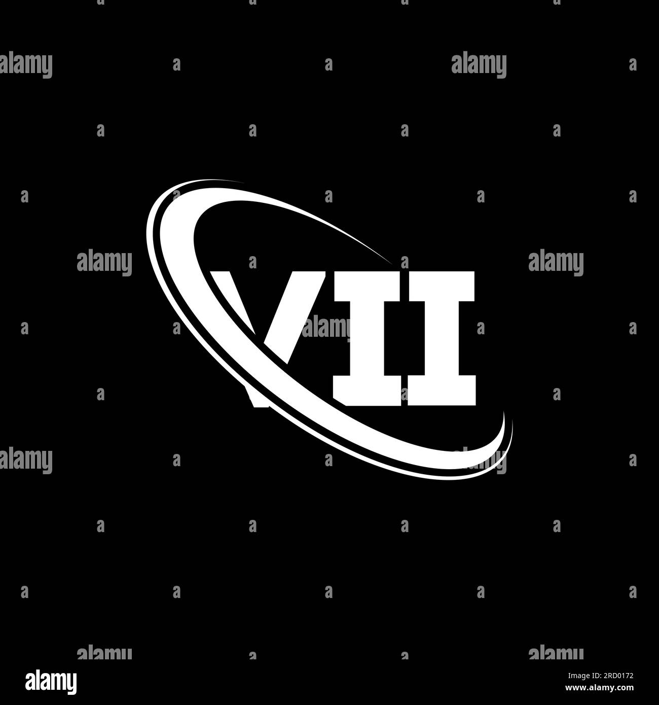 VII logo. VII letter. VII letter logo design. Initials VII logo linked ...