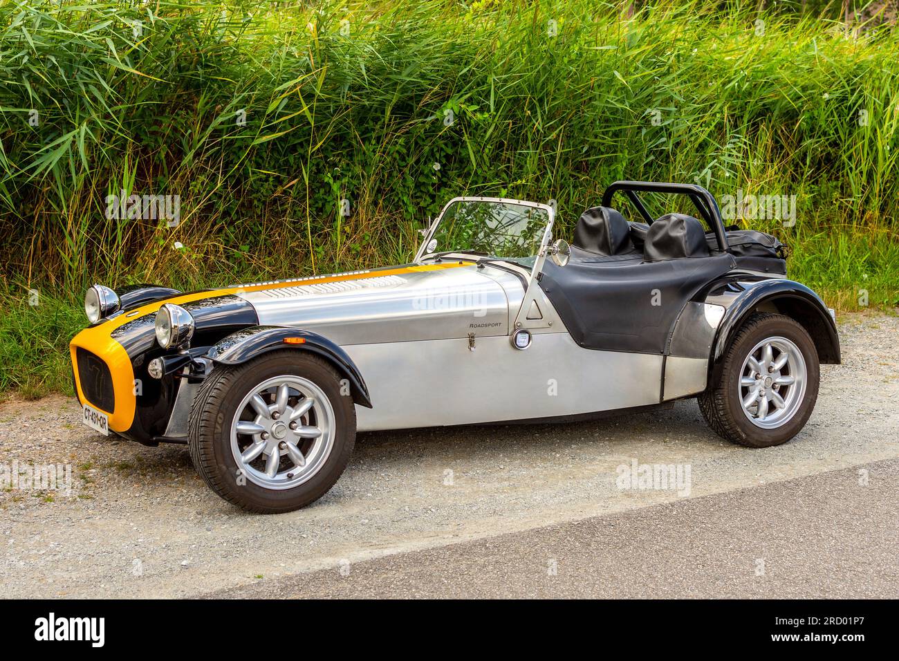 Lotus Seven 2-seater open-top sports car - France Stock Photo - Alamy