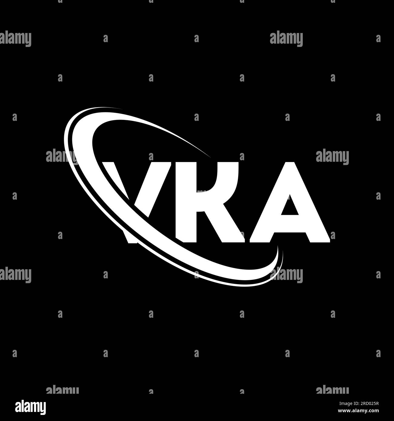 Vka logo design hi-res stock photography and images - Alamy
