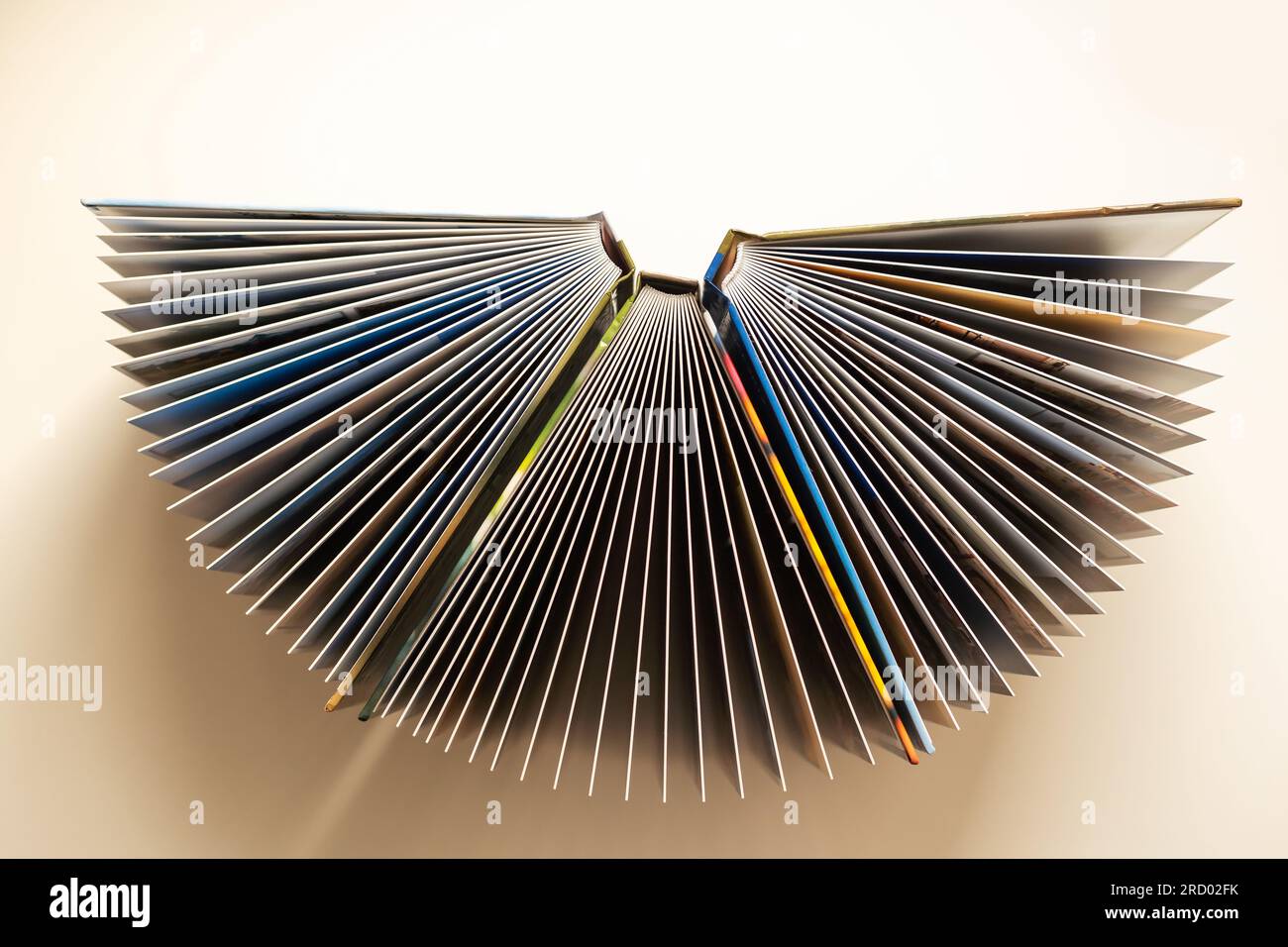 vintage book. Photo with filter as a retro color image style Stock ...