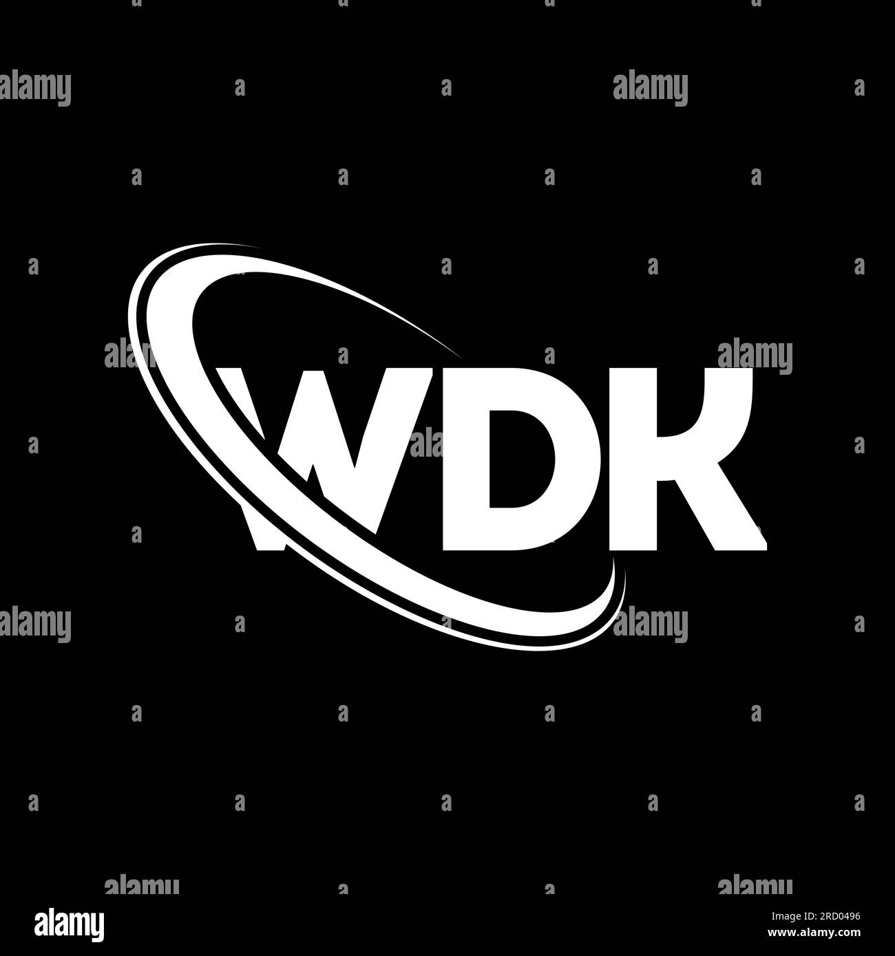WDK logo. WDK letter. WDK letter logo design. Initials WDK logo linked ...