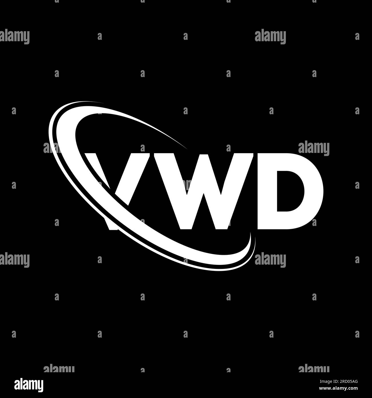 VWD logo. VWD letter. VWD letter logo design. Initials VWD logo linked ...