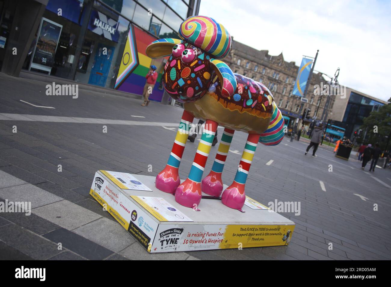 Newcastle, UK. 17th July, 2023. Shaun the Sheep on The Tyne, 50 ...