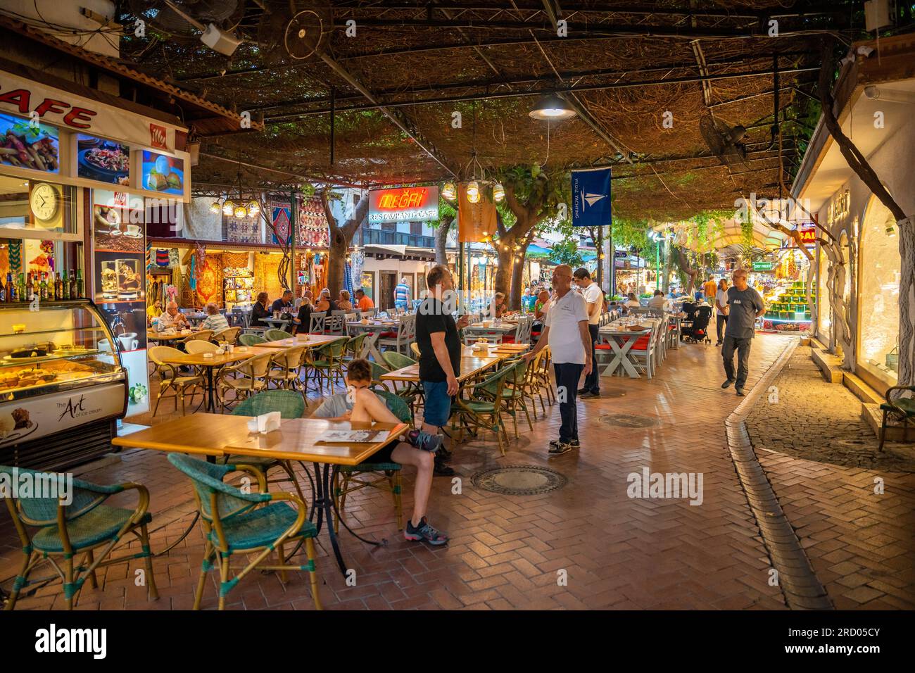Fethiye, Turkey - June 9, 2023: Old town in Fethiye or Paspatur ...