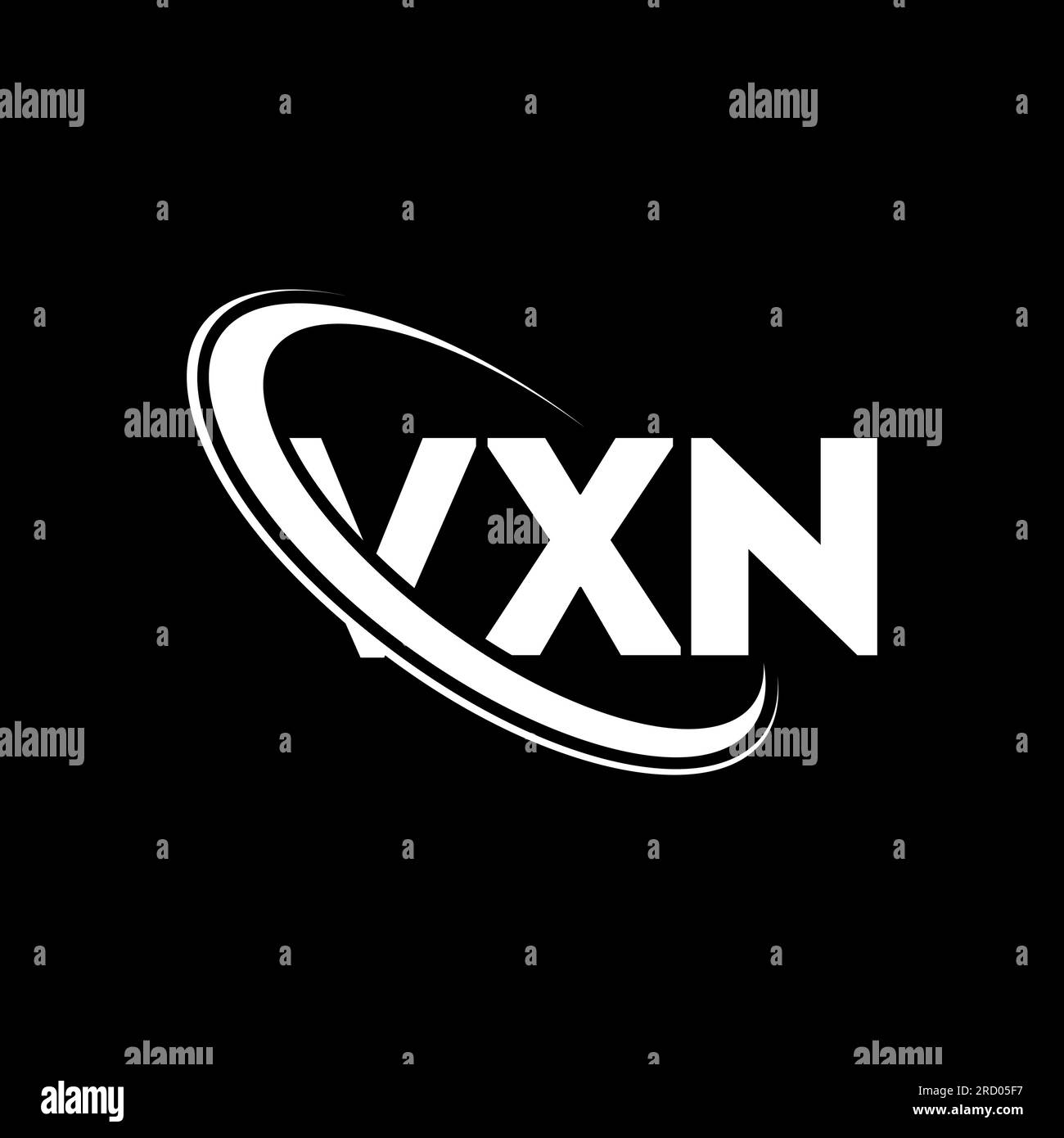 Vxn logo design hi-res stock photography and images - Alamy