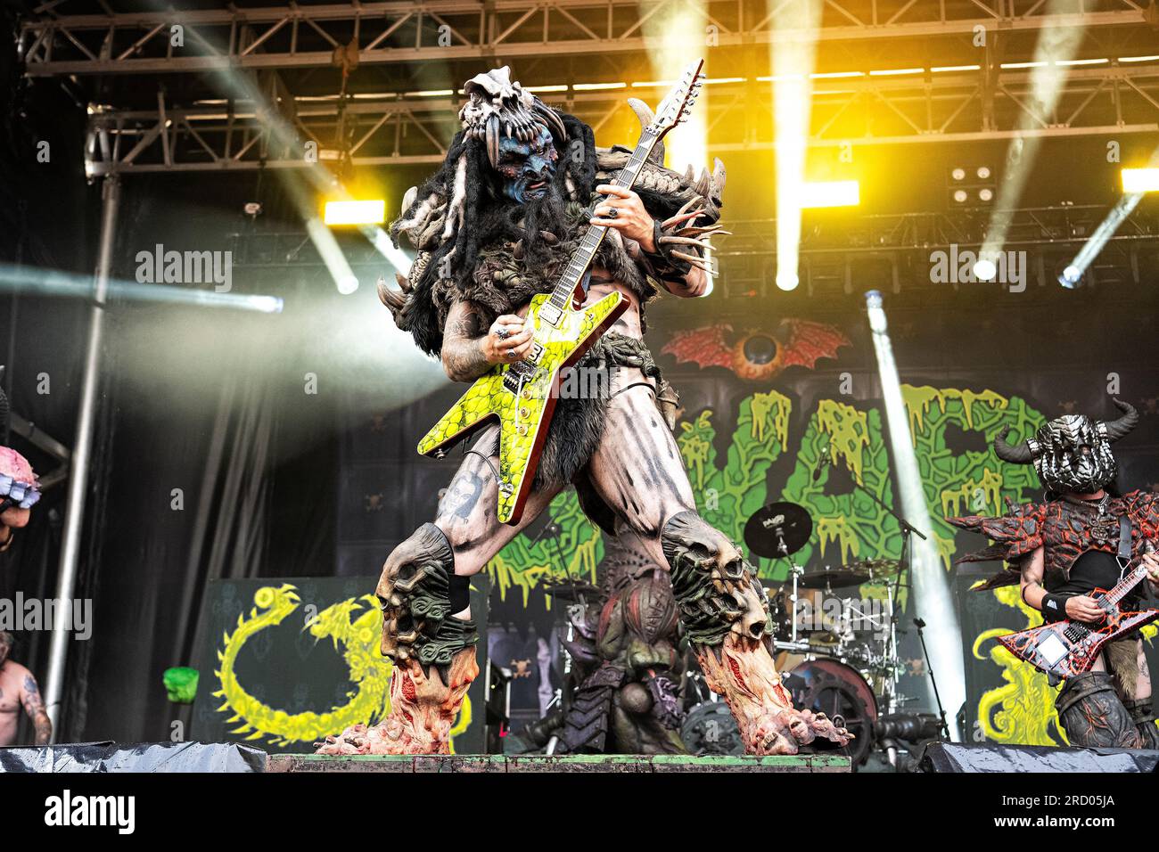 GWAR performs at Inkcarceration Music and Tattoo Festival on Sunday ...