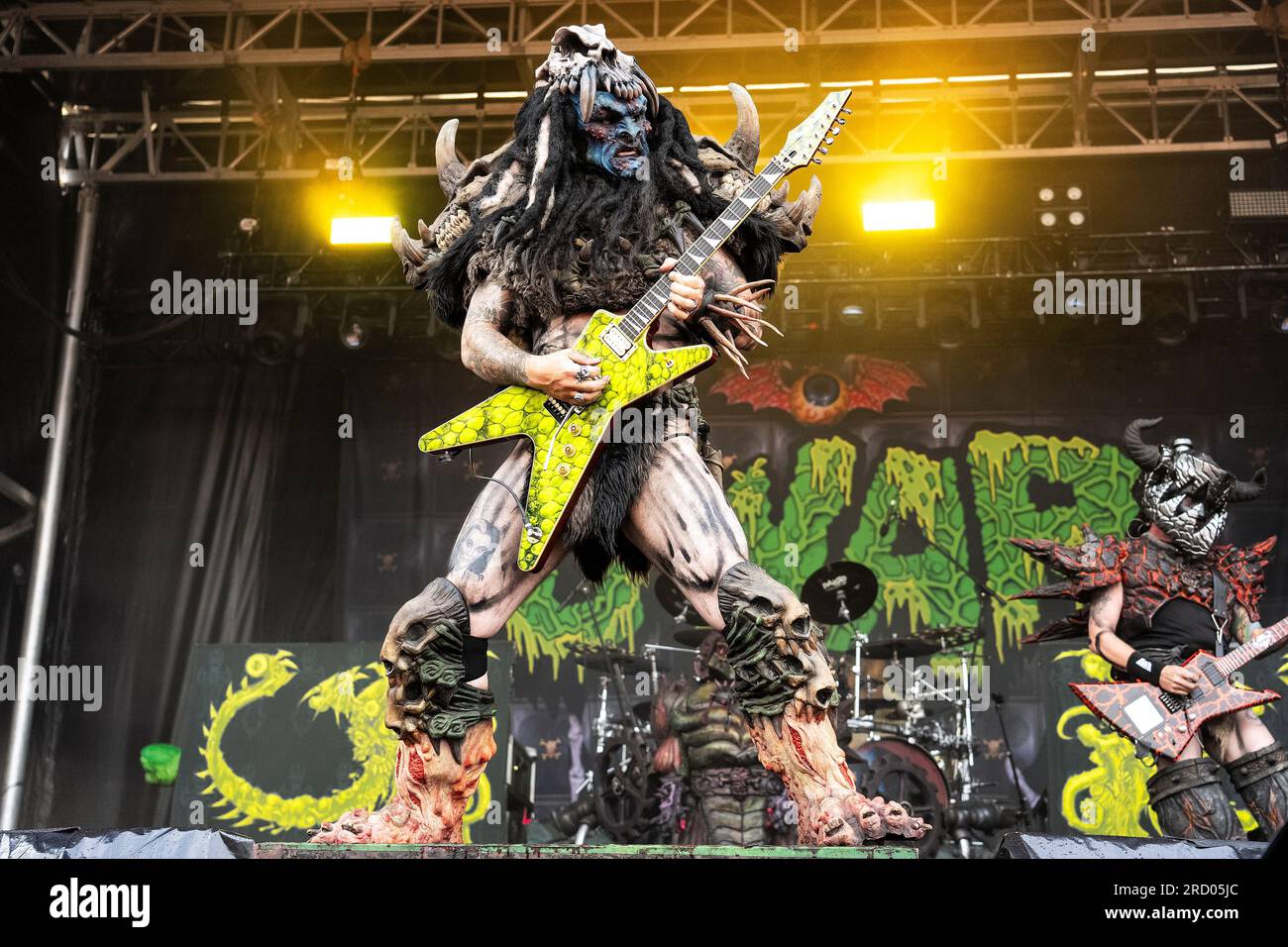 GWAR performs at Inkcarceration Music and Tattoo Festival on Sunday ...