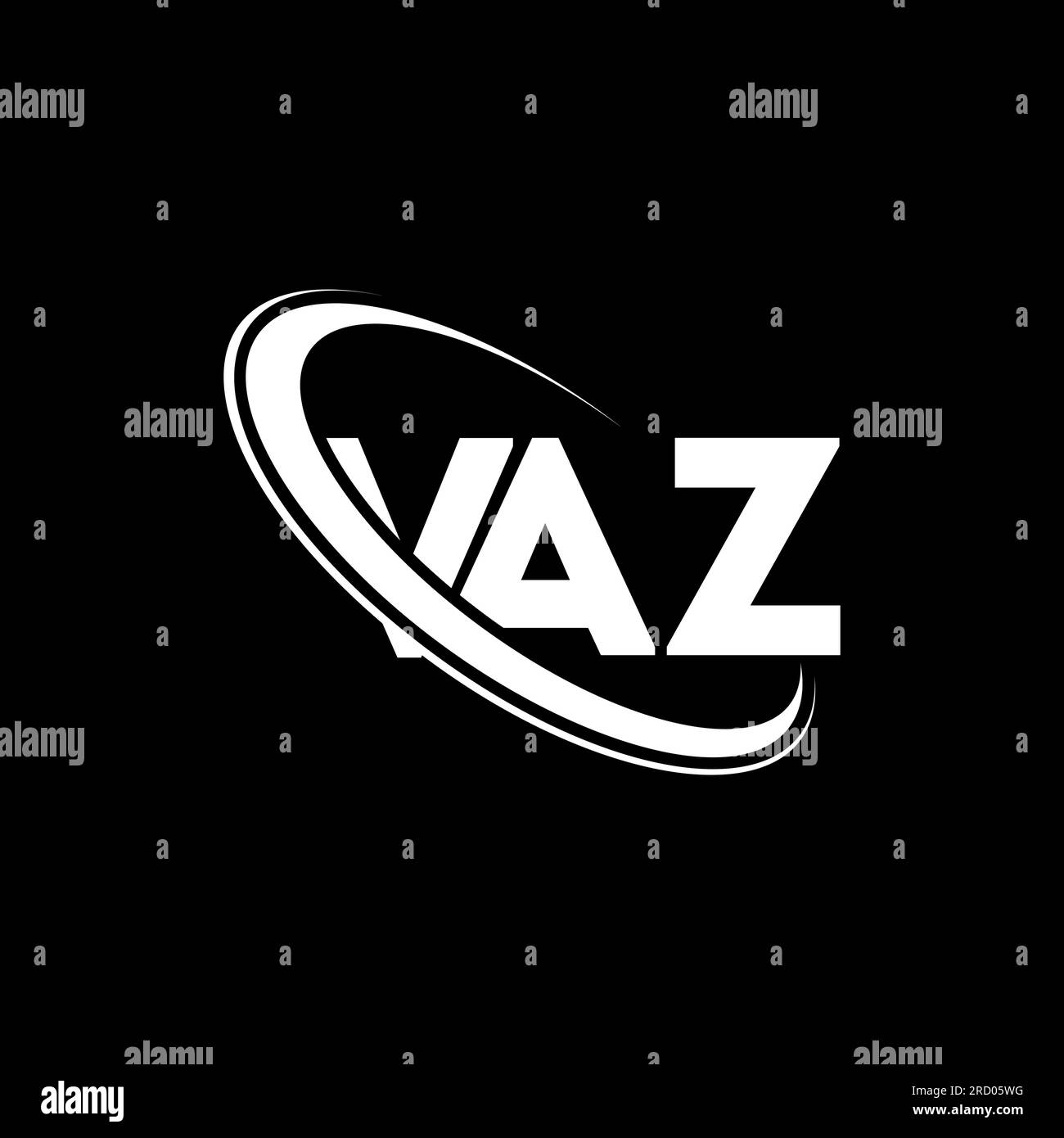 VAZ logo. VAZ letter. VAZ letter logo design. Initials VAZ logo linked ...