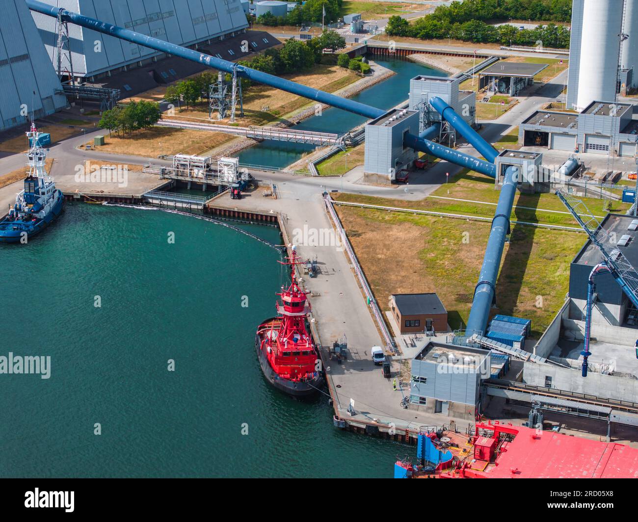 Coal factory in Copenhagen, Denmark Stock Photo - Alamy