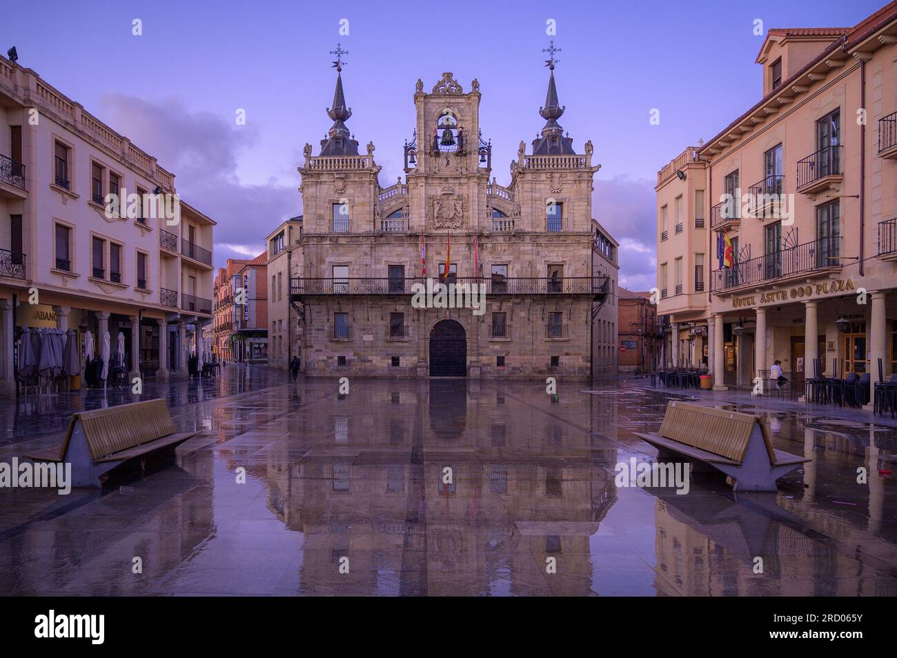 A Step Back in Time: Exploring Astorga's Historic City Hall on Plaza ...