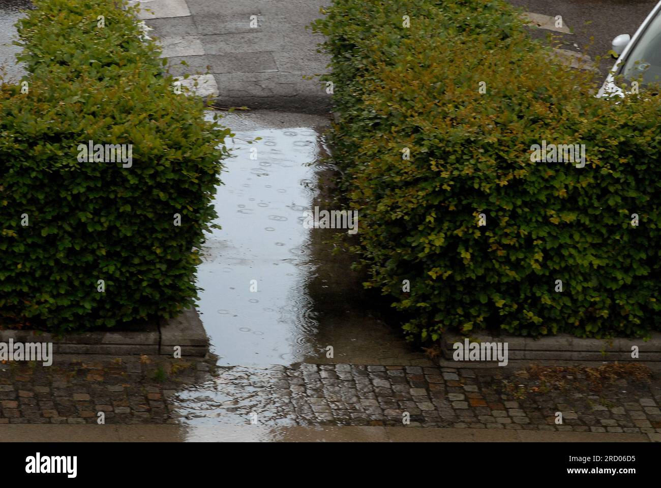 17 July 2023/ weather Heat &rain fall in danish capital Copenhagen ...