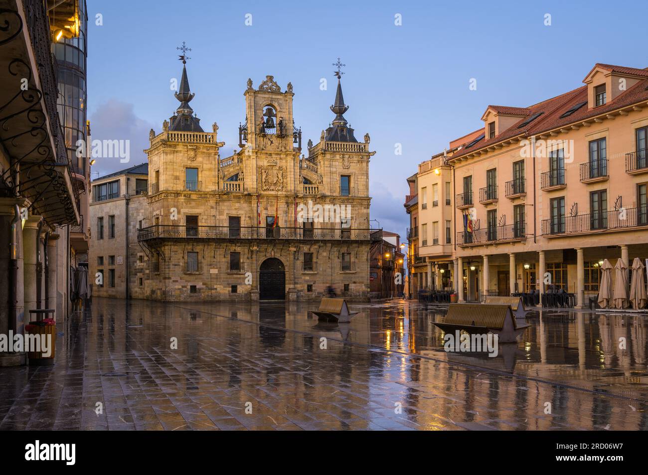 A Step Back in Time: Exploring Astorga's Historic City Hall on Plaza ...