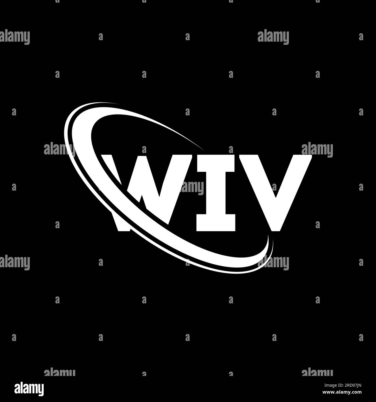 Wiv logo design hi-res stock photography and images - Alamy