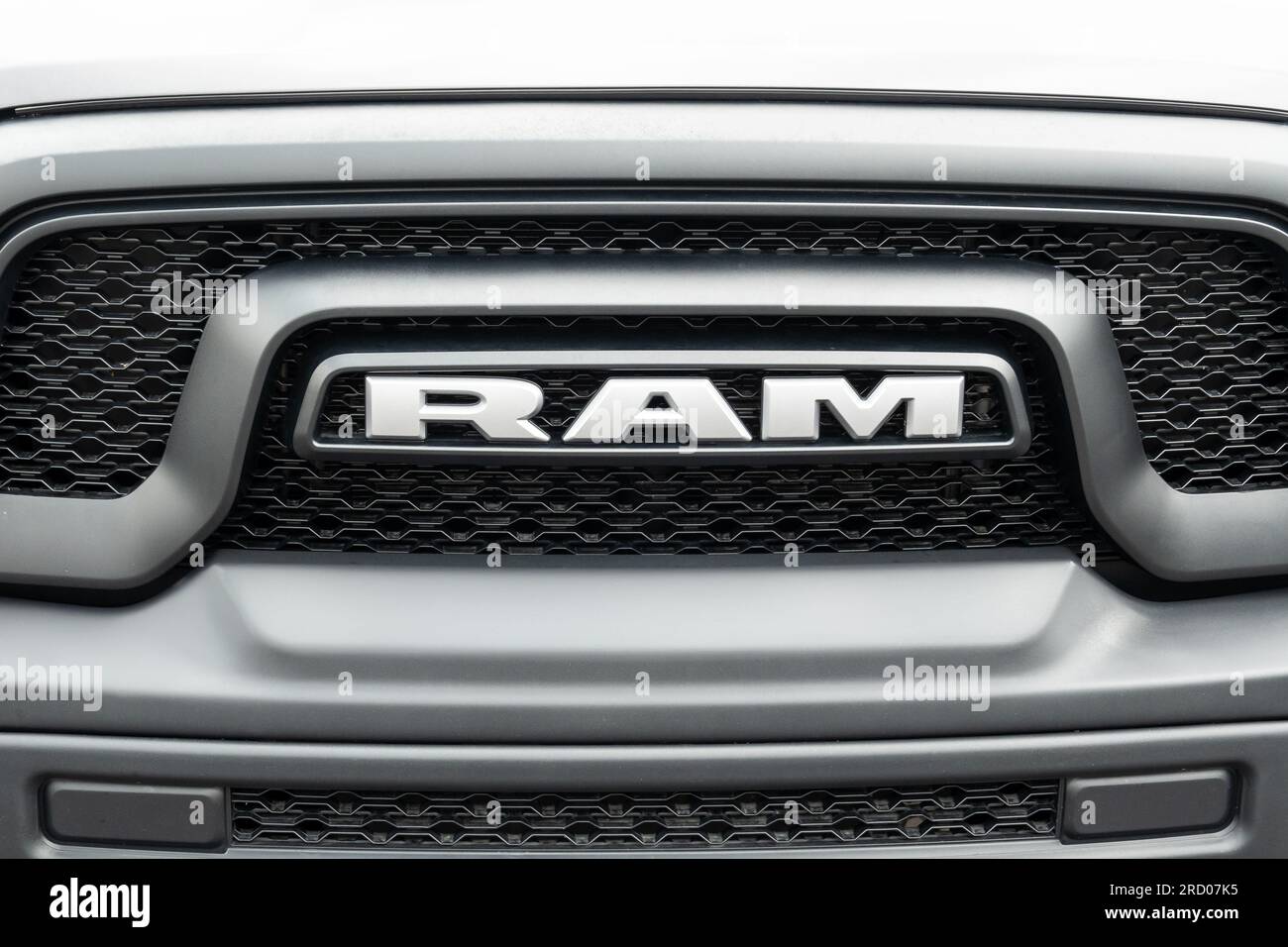 Dodge ram logo hi-res stock photography and images - Alamy