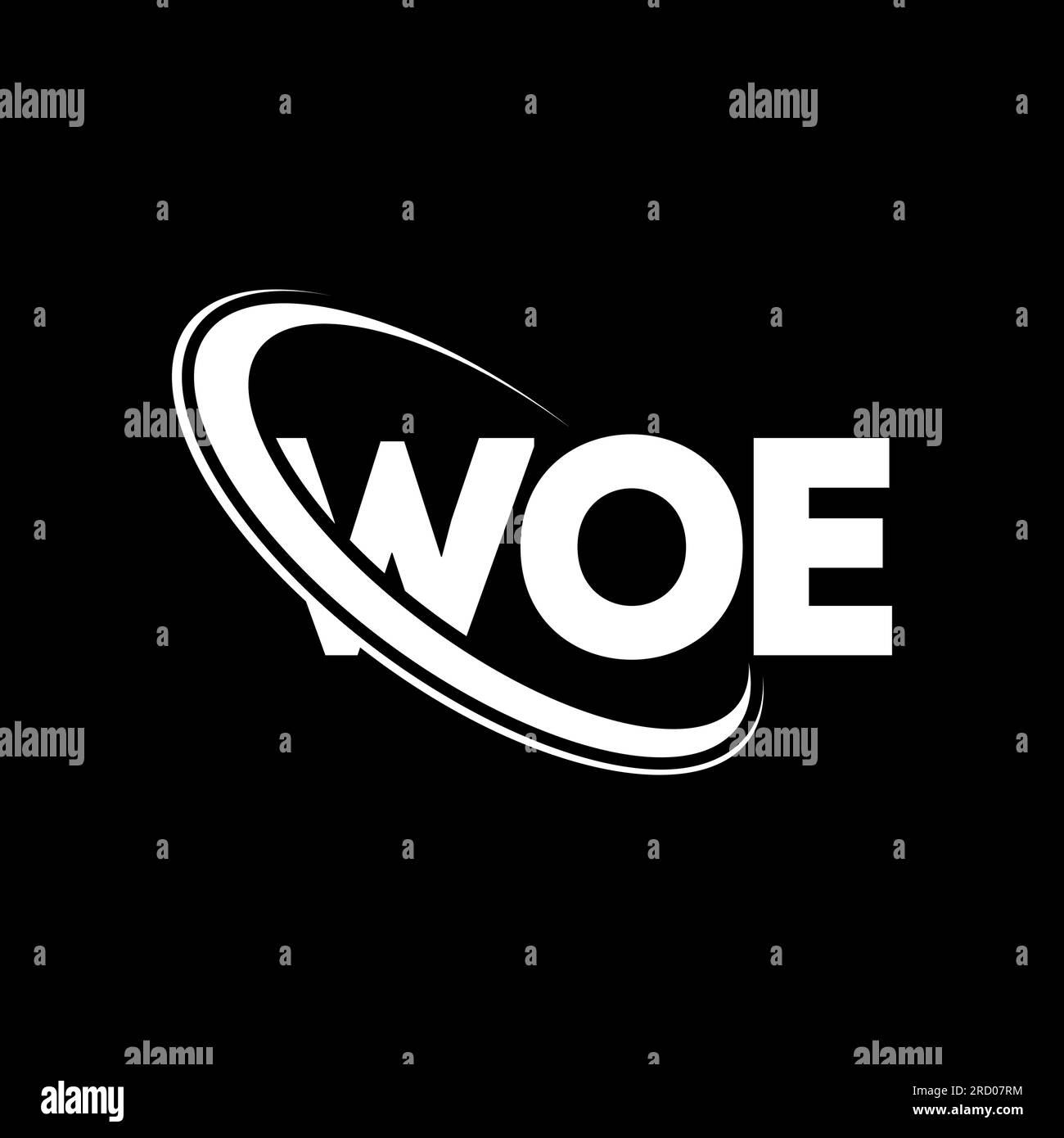 Woe minimalist logo Stock Vector Images - Alamy