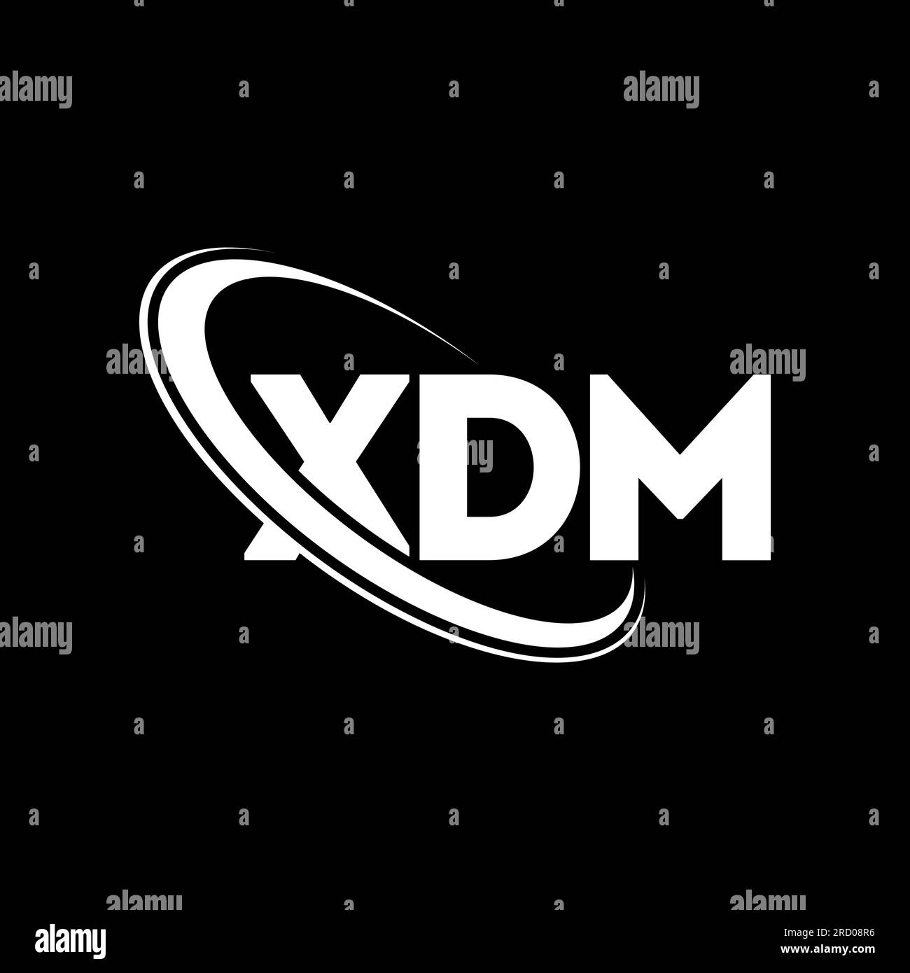 Xdm logo design Stock Vector Images - Alamy