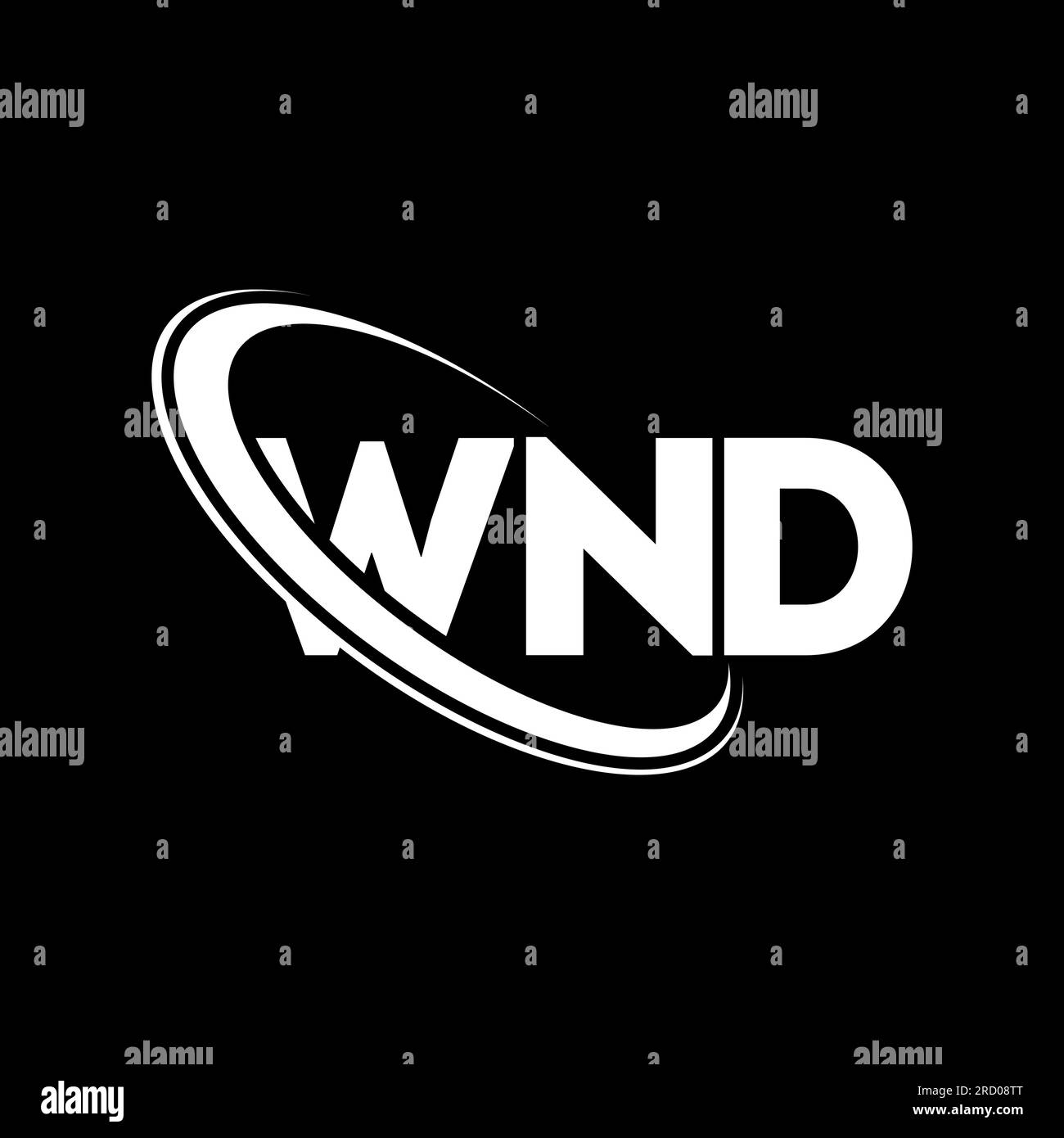 Wnd logo design hi-res stock photography and images - Alamy