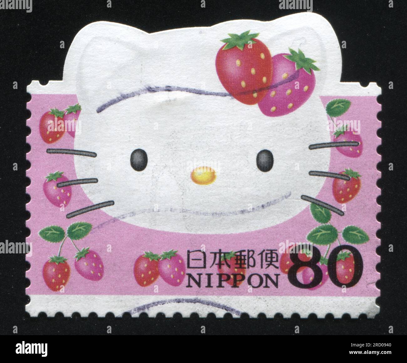 Hello kitty stamp hi-res stock photography and images - Alamy