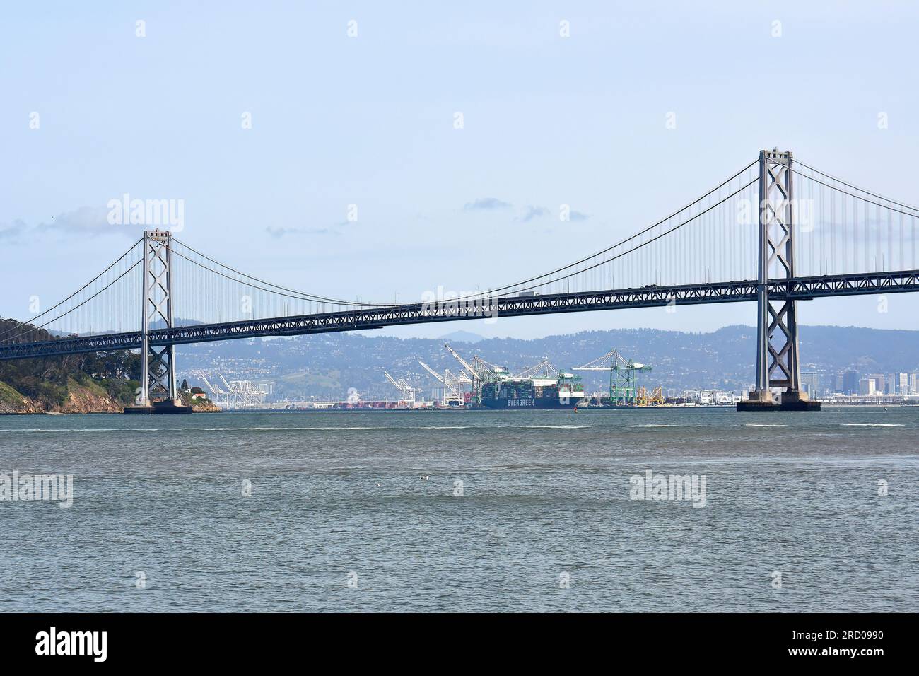 Oakland Bay Bridge, San Francisco, California, USA, North America Stock ...