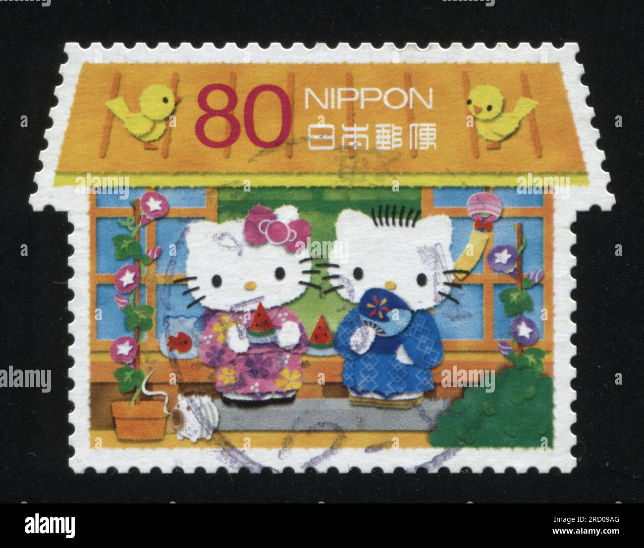 Hello kitty stamp hi-res stock photography and images - Alamy