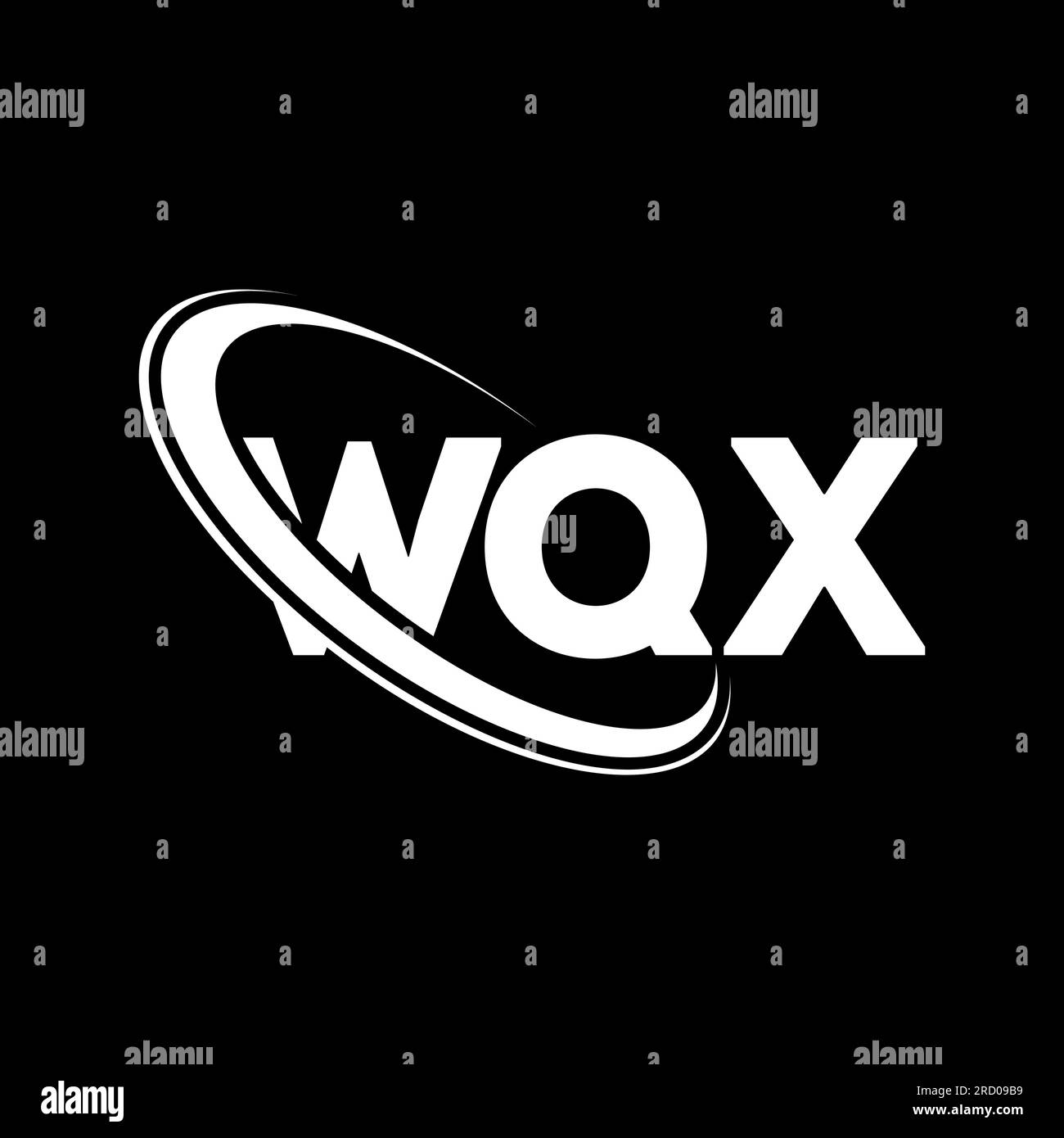 Wqx logo design hi-res stock photography and images - Alamy