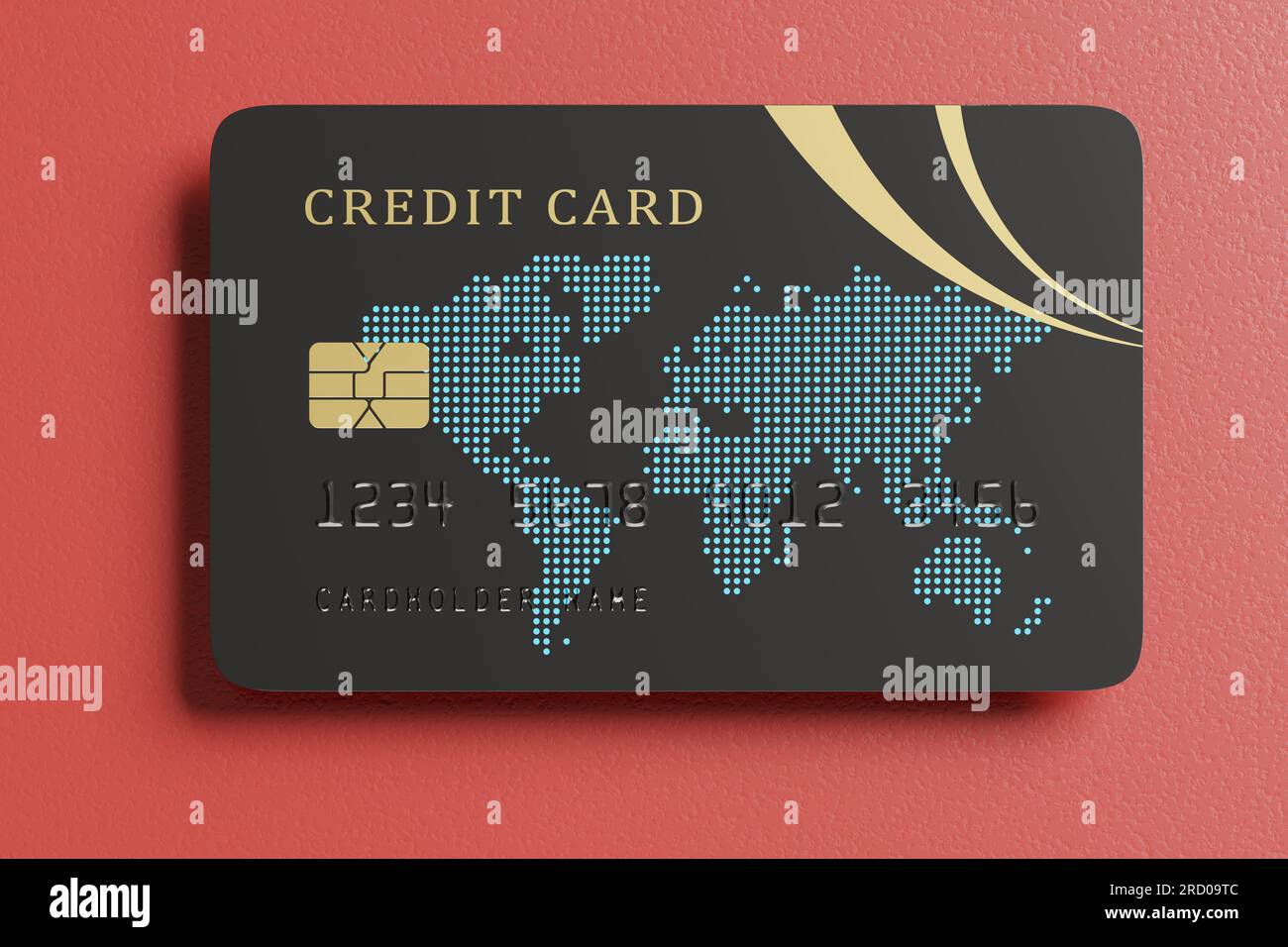 Isolated red debit card hi-res stock photography and images - Alamy