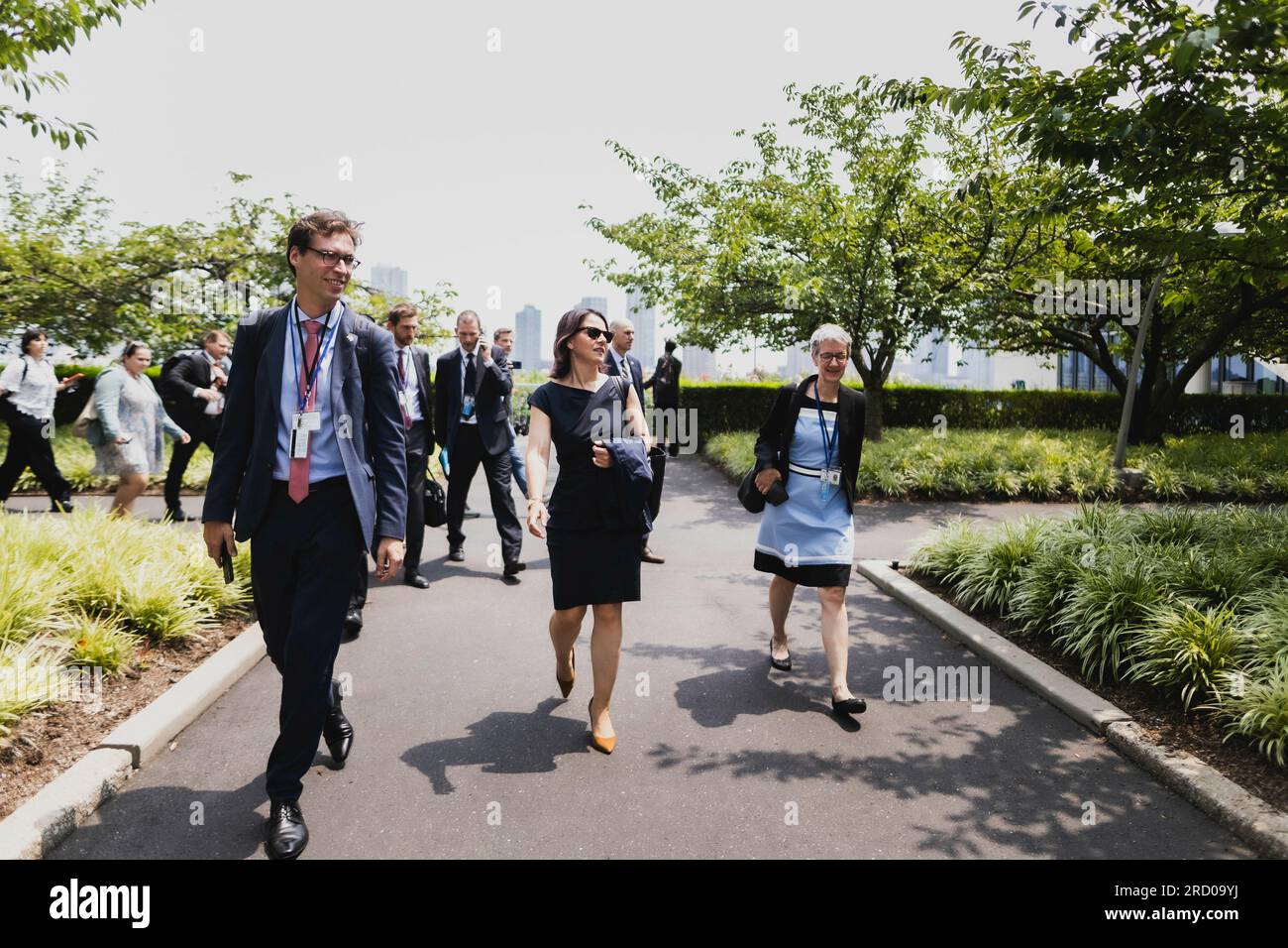 Annalena Baerbock (Buendnis 90/Die Gruenen), Federal Foreign Minister ...