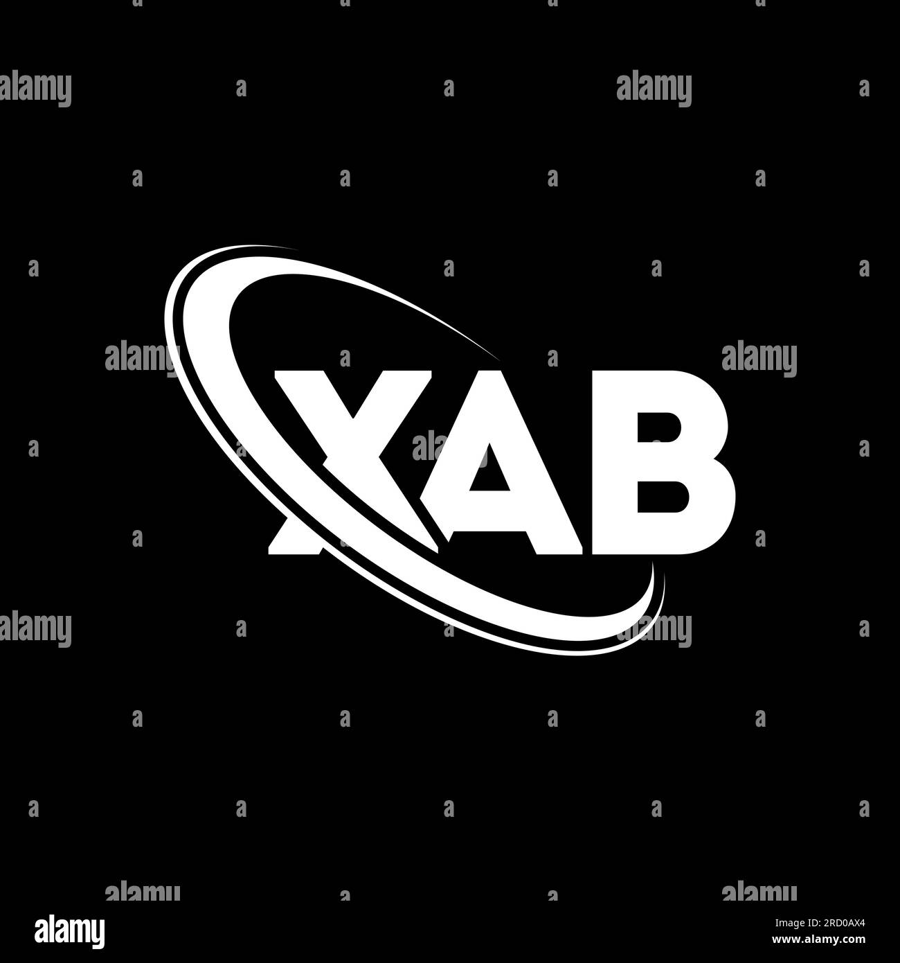 Xab logo design hi-res stock photography and images - Alamy